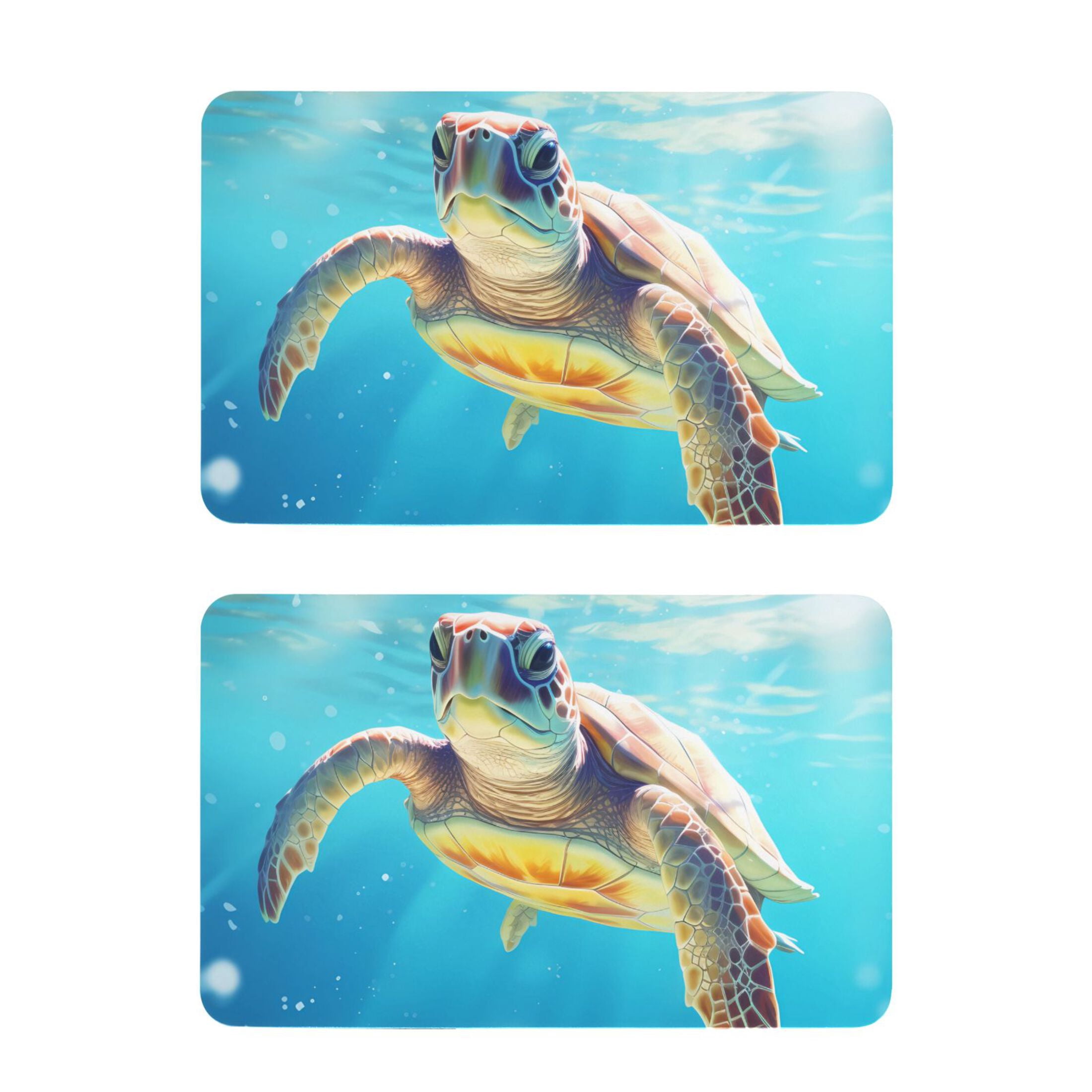 Sea Turtle Fridge Magnets Sticker Refrigerator Magnetic Kitchen ...