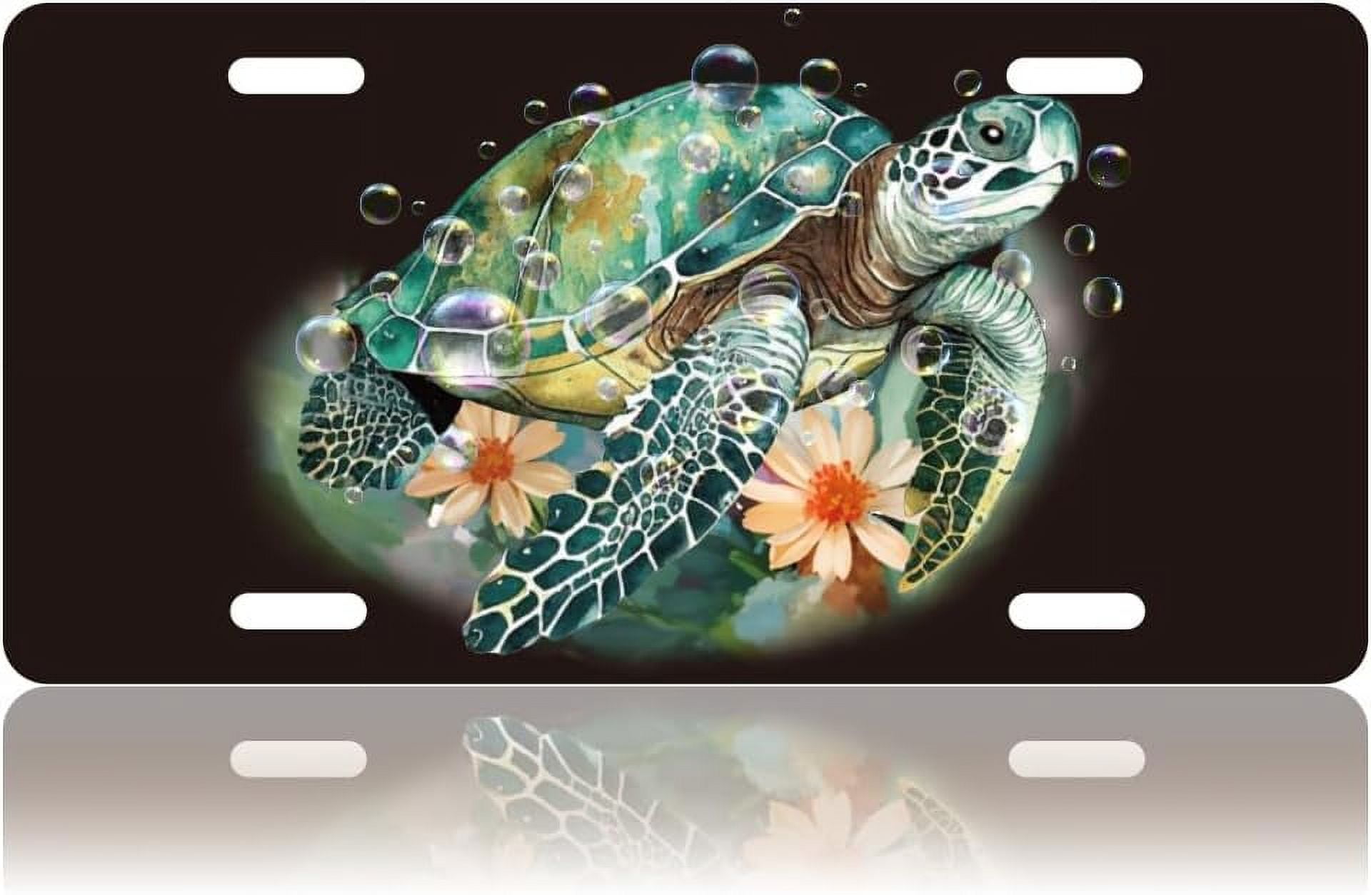 Sea Turtle License Plate Sea Turtle Front License Plate Covers ...