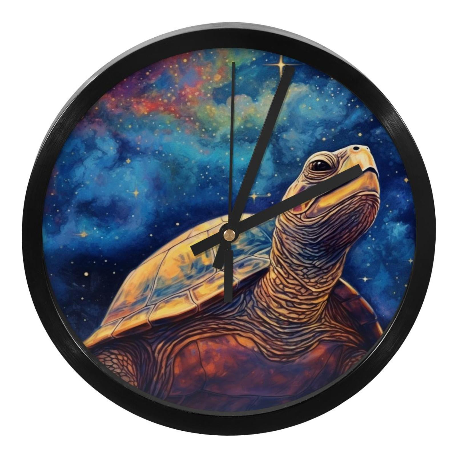 Sea Turtle Mother's Day Gift Wall Clock for Grandma, Precise Quartz ...