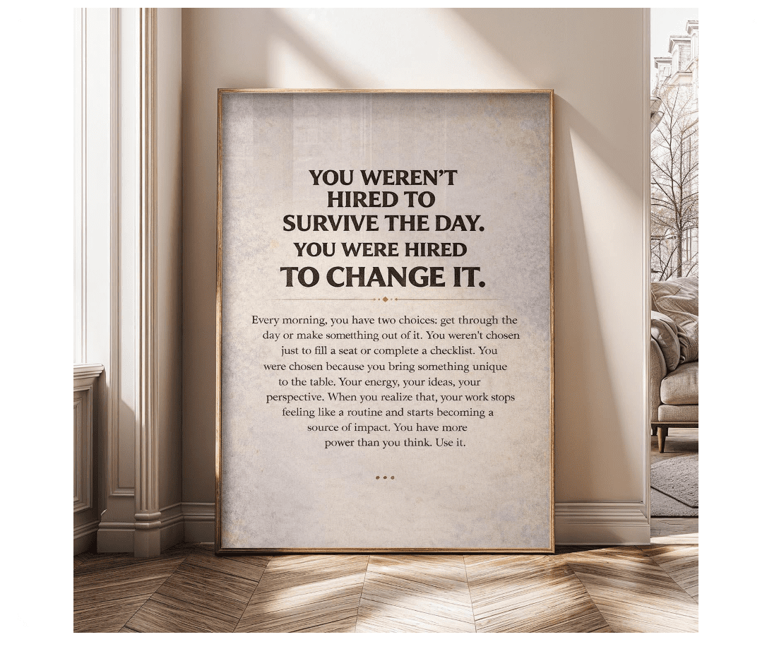 Sea Turtle Motivational Ocean Poster Home Decor Office Wall Art ...
