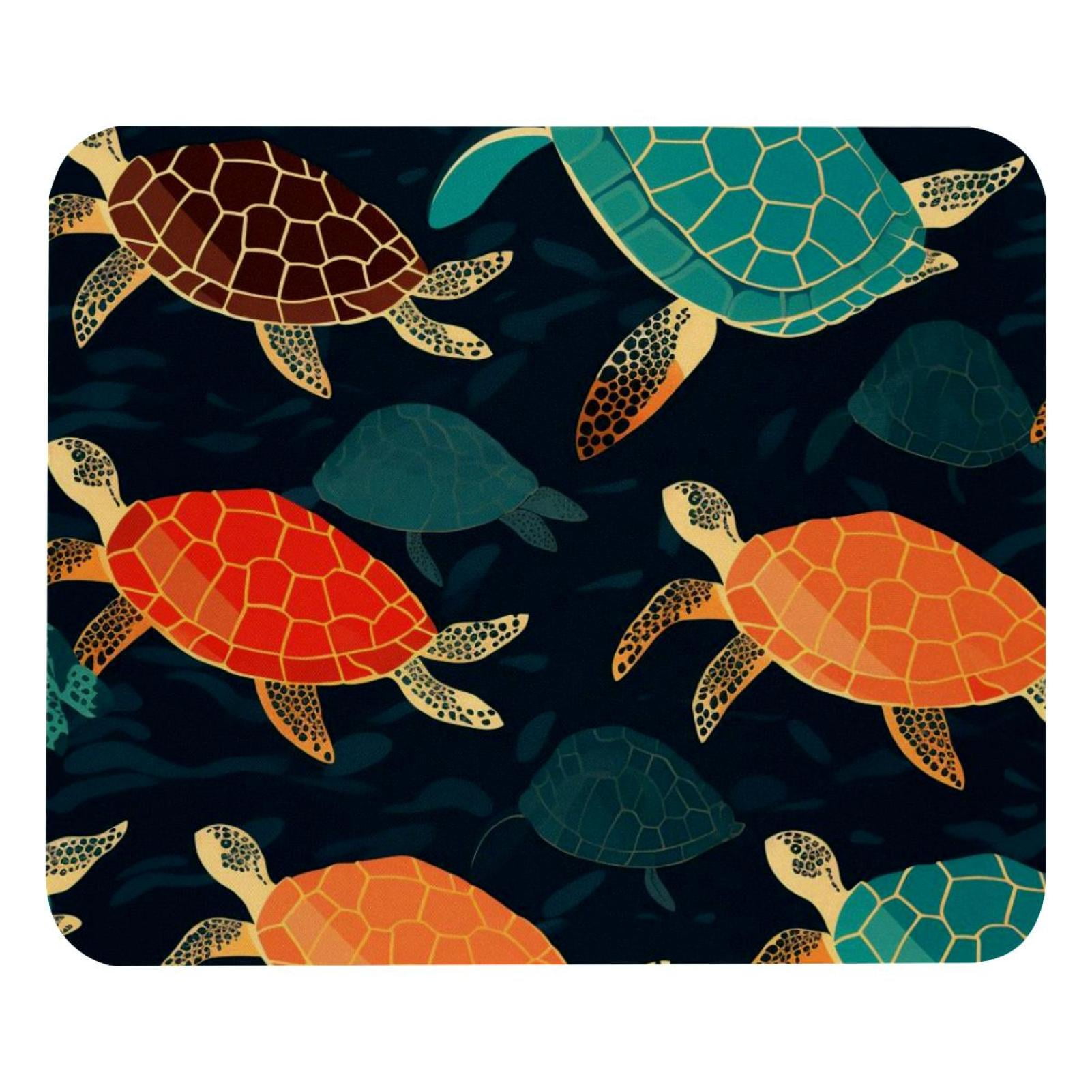 Sea Turtle Mouse Pad, Cloth with Rubberized Base - Walmart.com