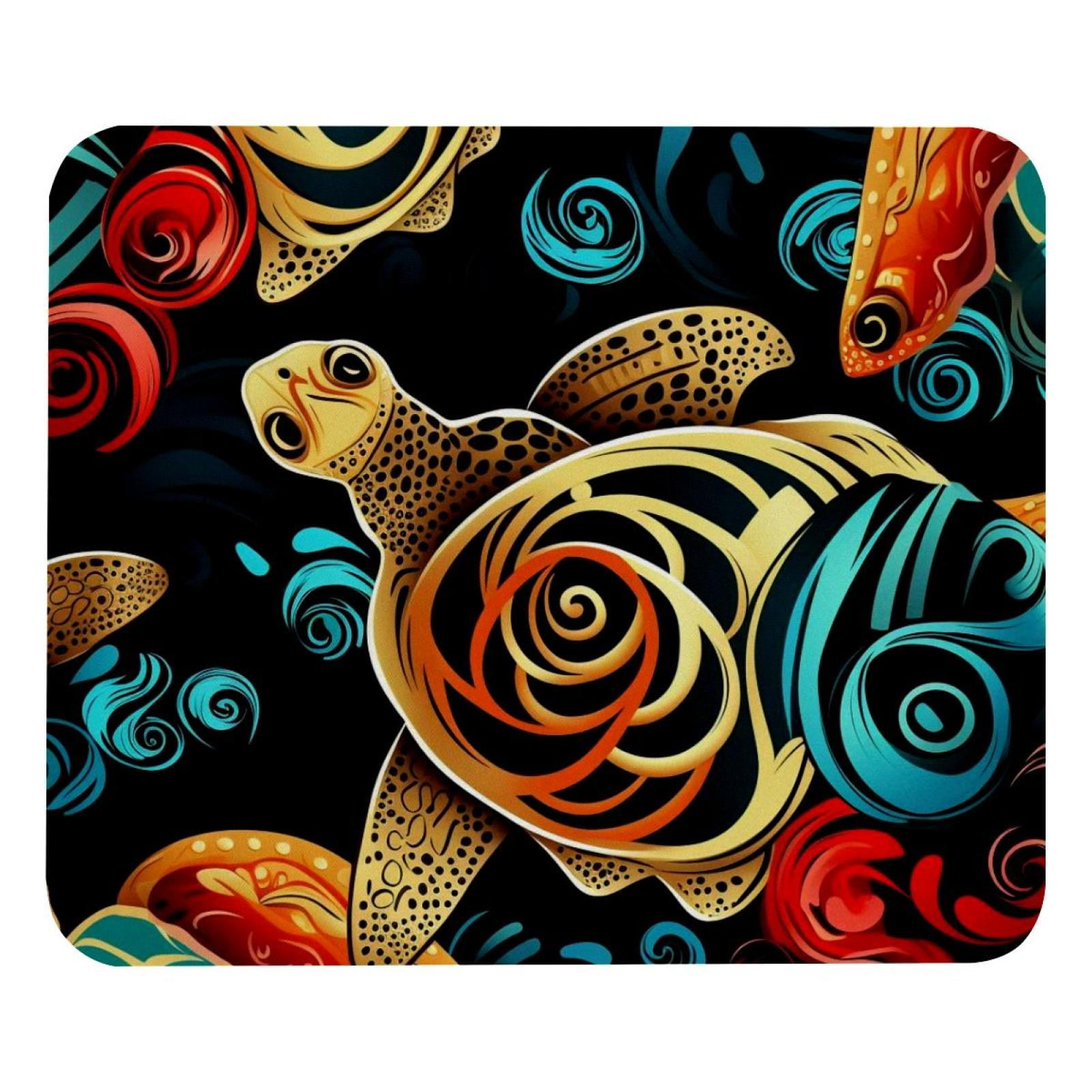 Sea Turtle Mouse Pad, Cloth with Rubberized Base - Walmart.com