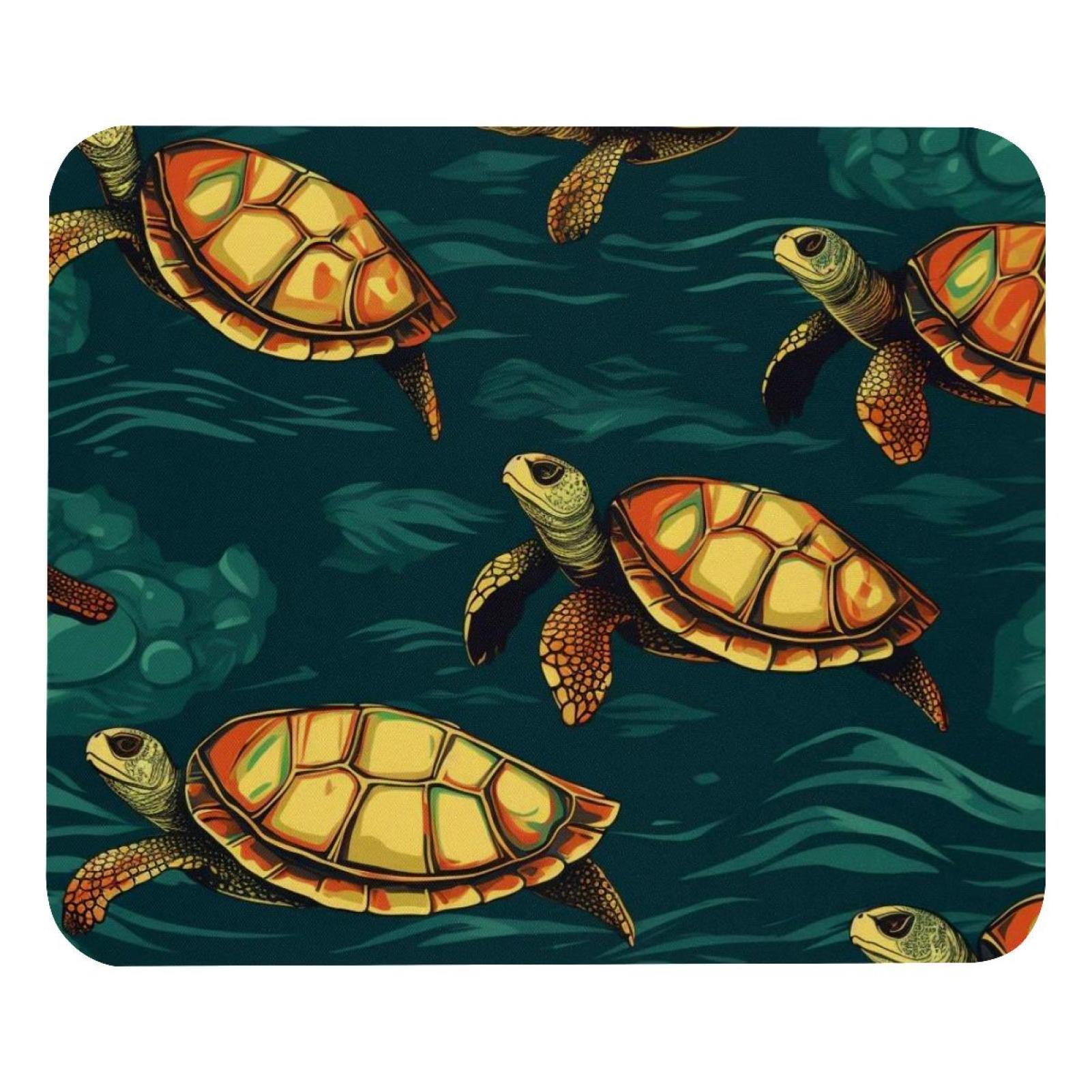 Sea Turtle Mouse Pad, Cloth with Rubberized Base - Walmart.com
