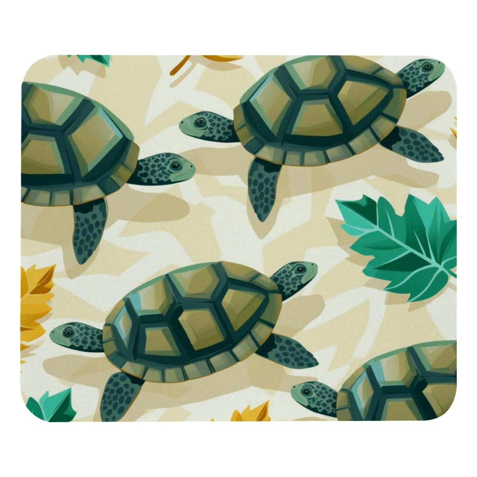Sea Turtle Mouse Pad, Personality Design Rubber Base for Office Decor ...