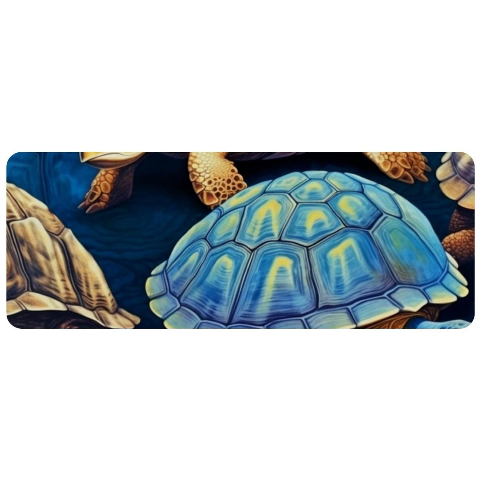 Sea Turtle Mouse Pad, Personality Design Rubber Base for Office Decor ...