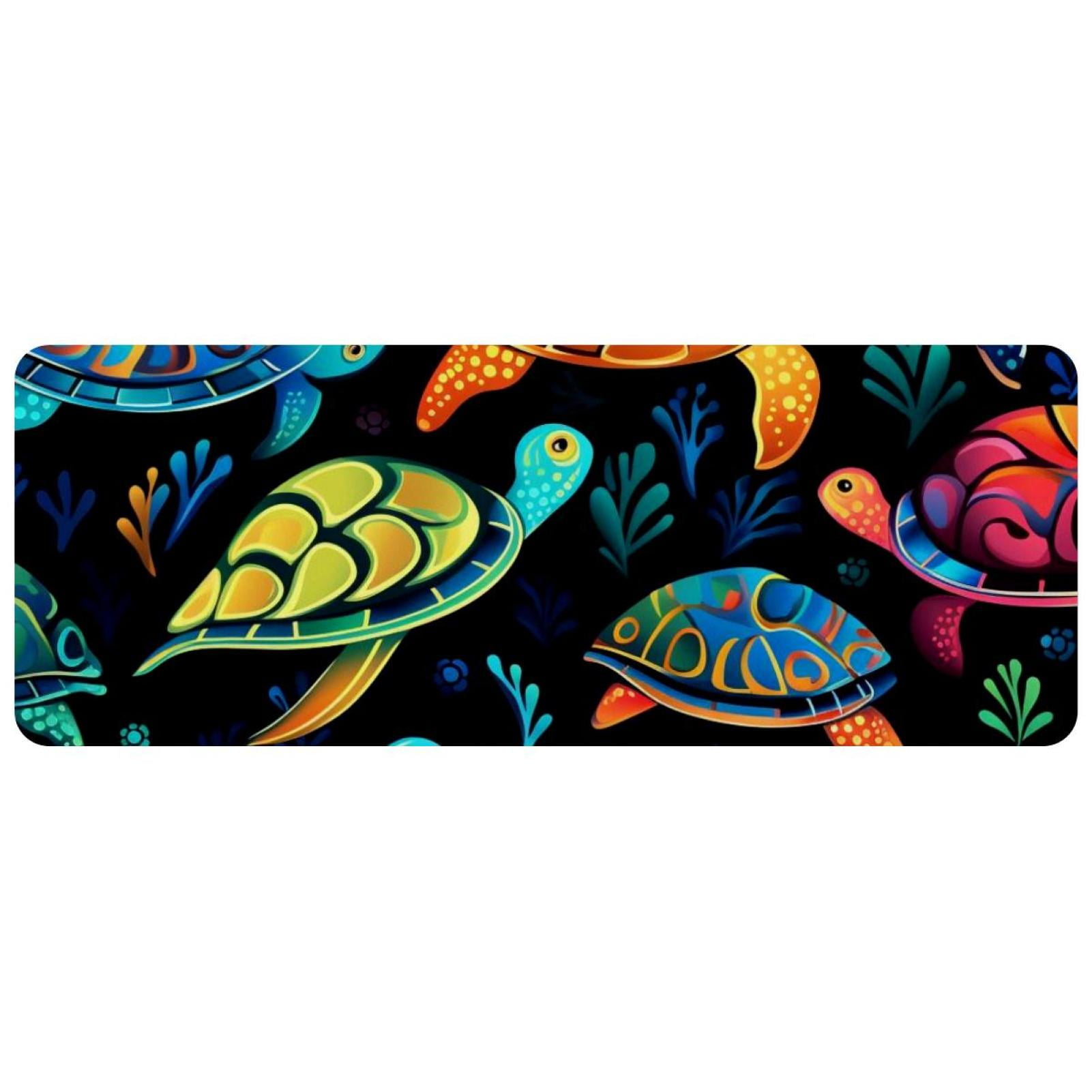 Sea Turtle Mouse Pad, Personality Design Rubber Base for Office Decor ...