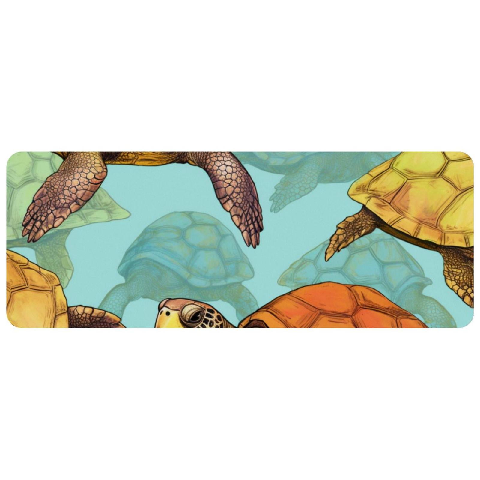 Sea Turtle Mouse Pad, Personality Design Rubber Base for Office Decor ...