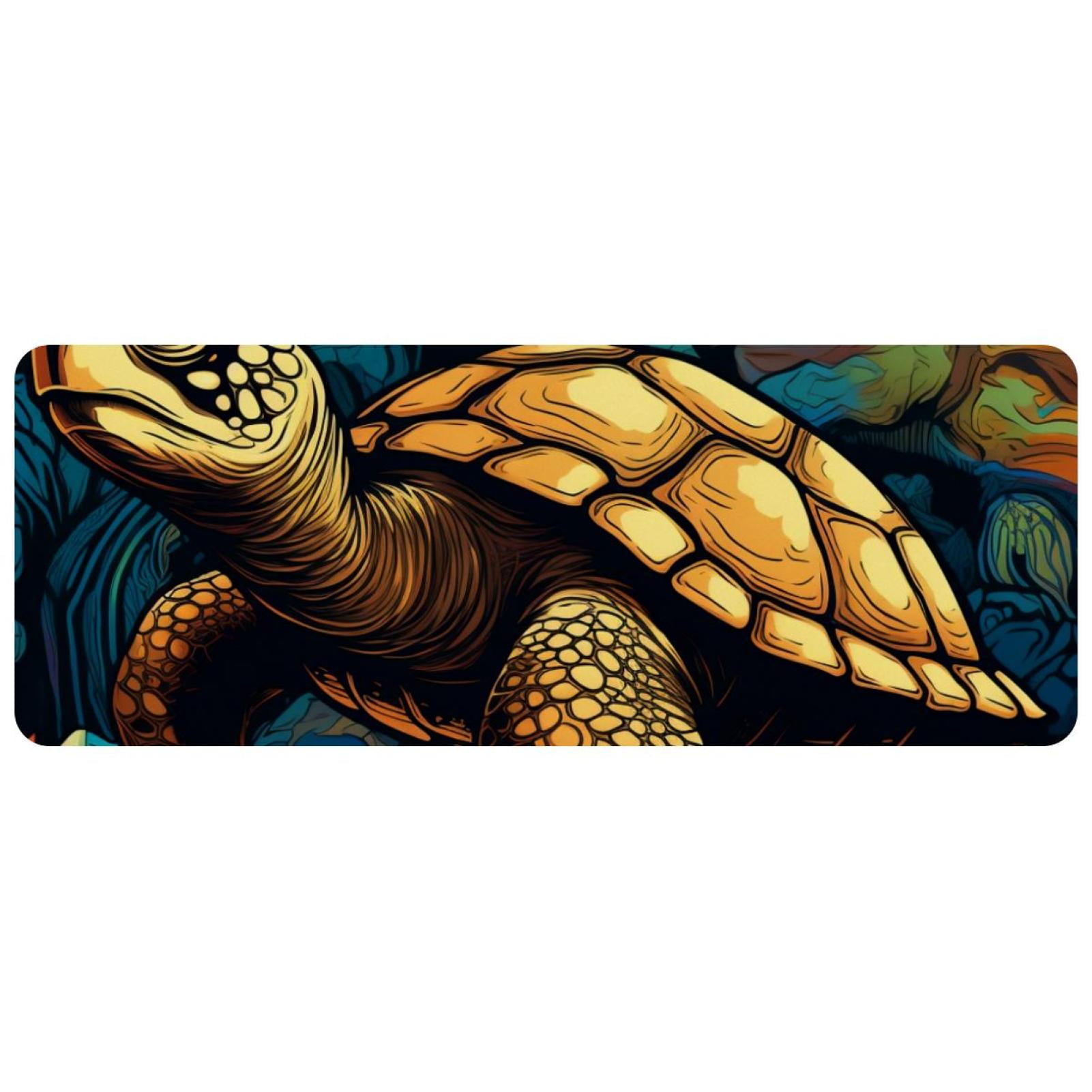 Sea Turtle Mouse Pad, Personality Design Rubber Base for Office Decor ...