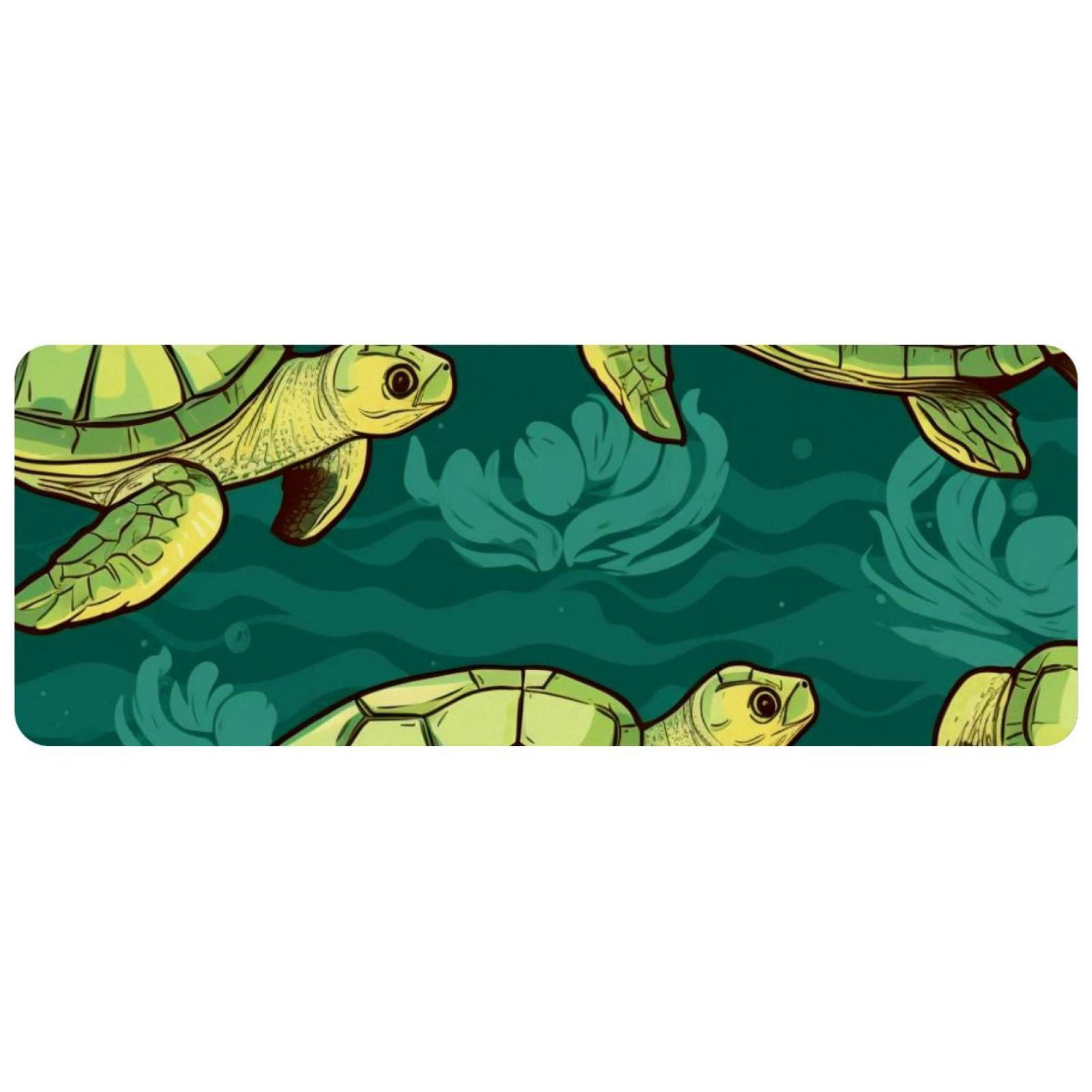 Sea Turtle Mouse Pad, Personality Design Rubber Base for Office Decor ...
