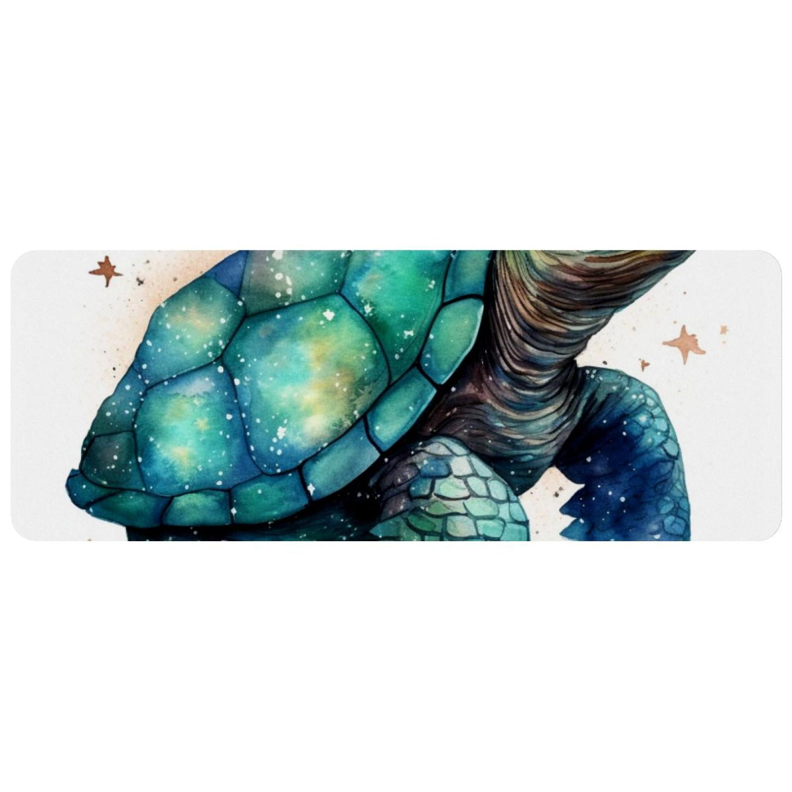 Sea Turtle Mouse Pad, Personality Design Rubber Base for Office Decor ...