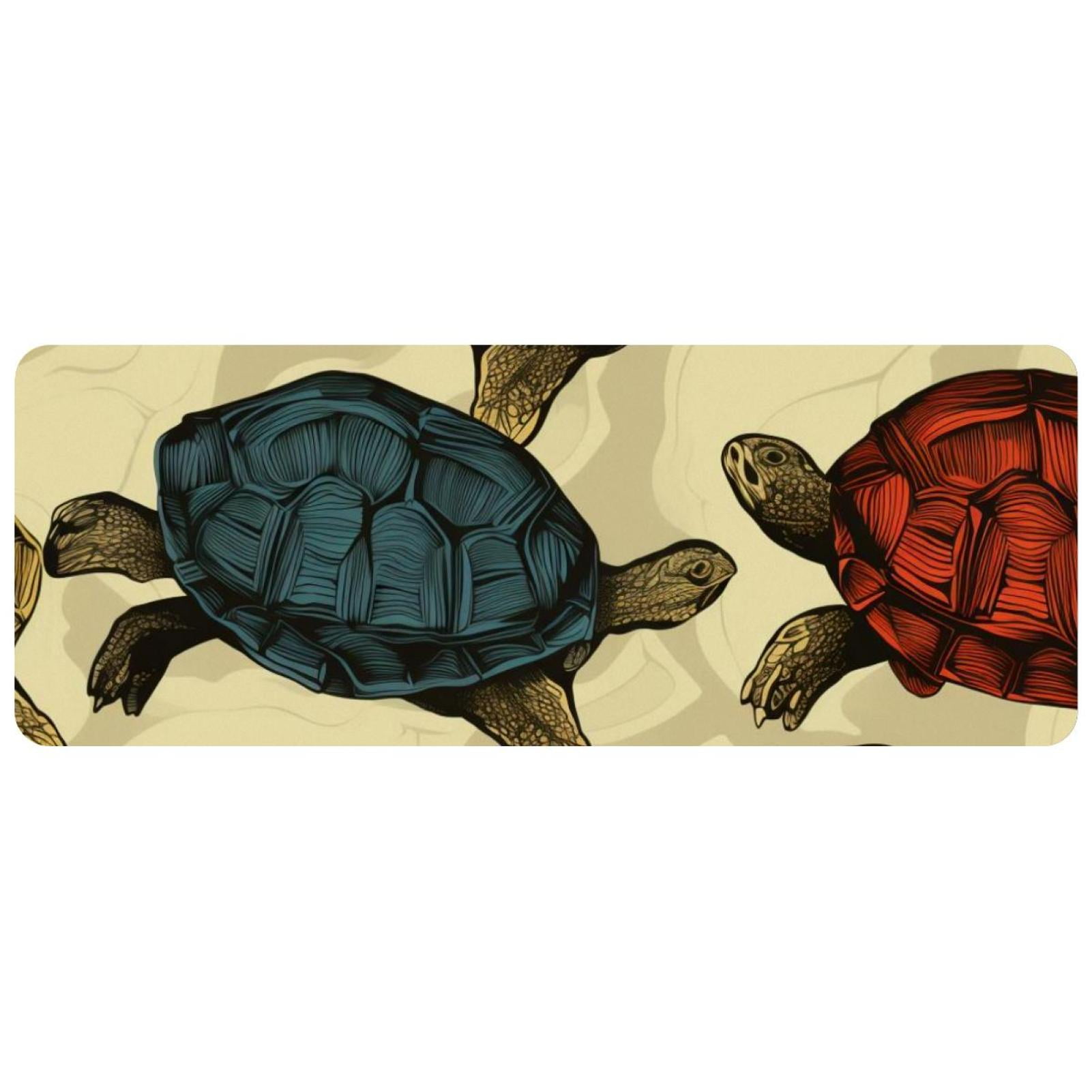 Sea Turtle Mouse Pad , Soft Cute Computer Mouse Mat with Rubber Base ...