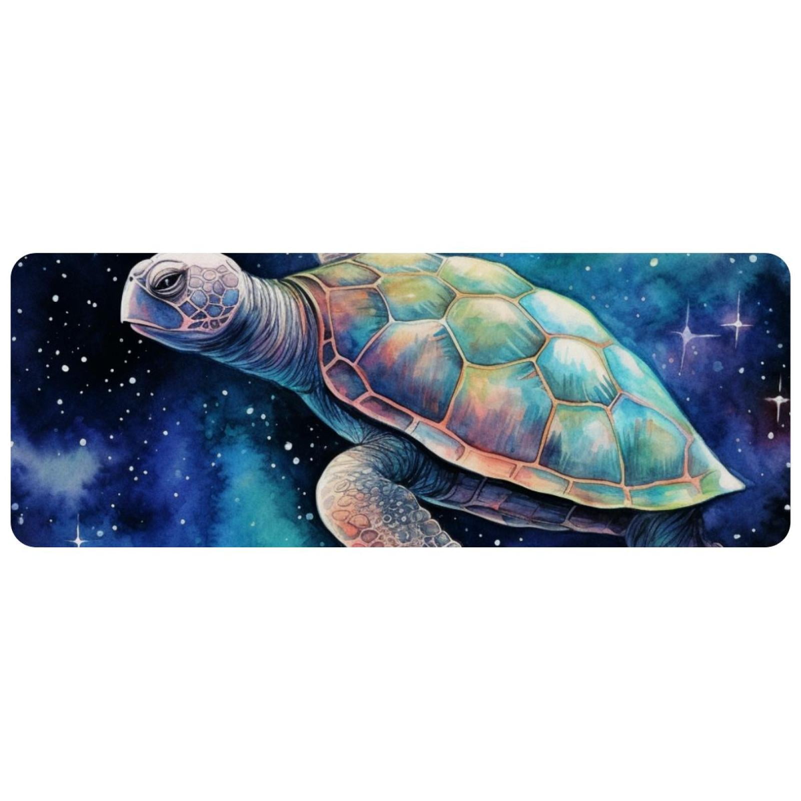 Sea Turtle Mouse Pad for Laptop Wireless Mouse Home Office Travel ...