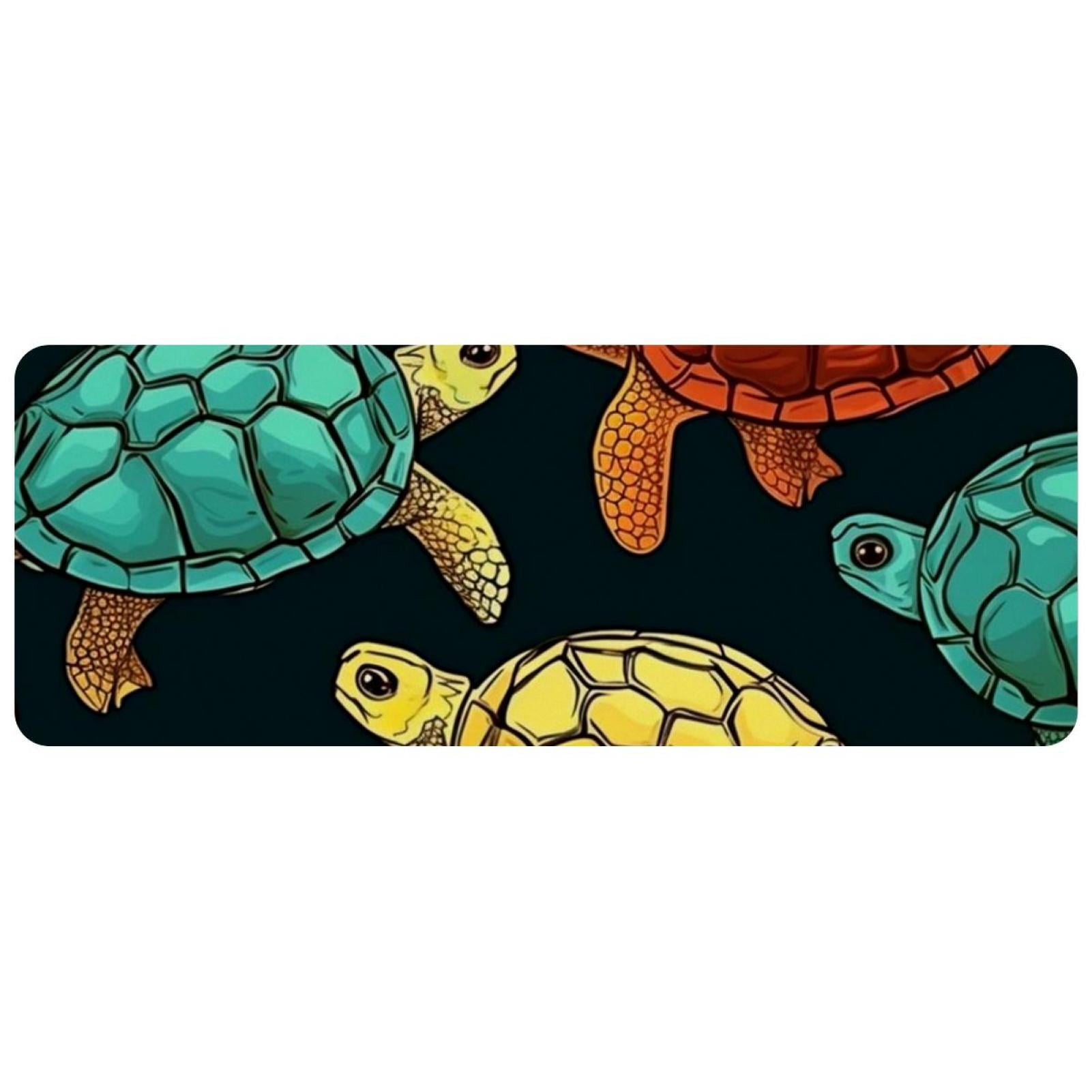 Sea Turtle Mouse Pad for Wireless Mouse Home Office Desk Laptop with ...