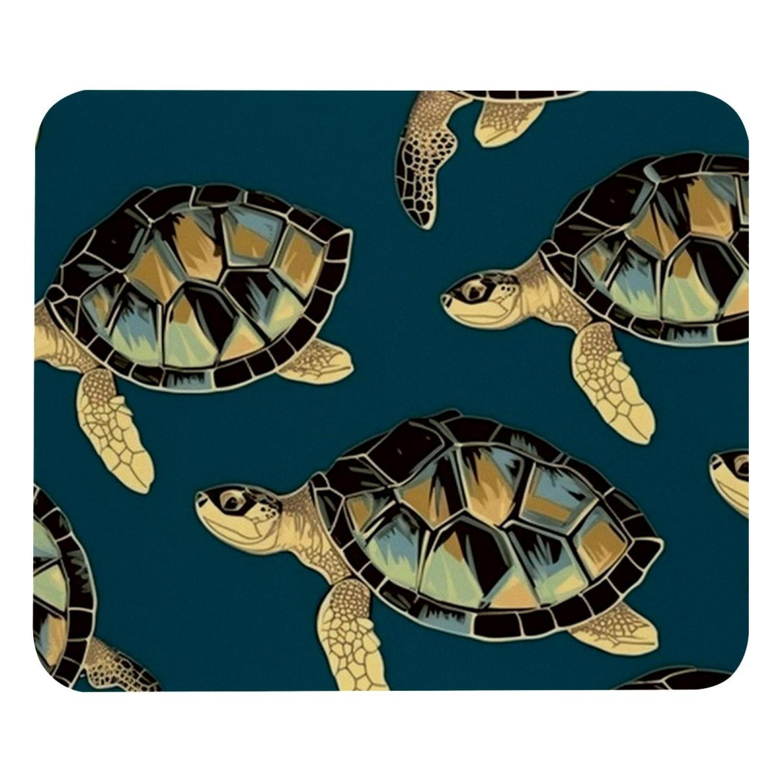 Sea Turtle Mouse Pad for Wireless Mouse Home Office Desk Laptop with ...