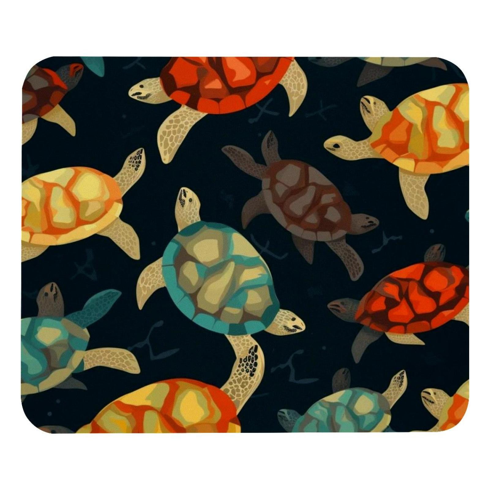 Sea Turtle Mouse Pad for Wireless Mouse Home Office Desk Laptop with ...