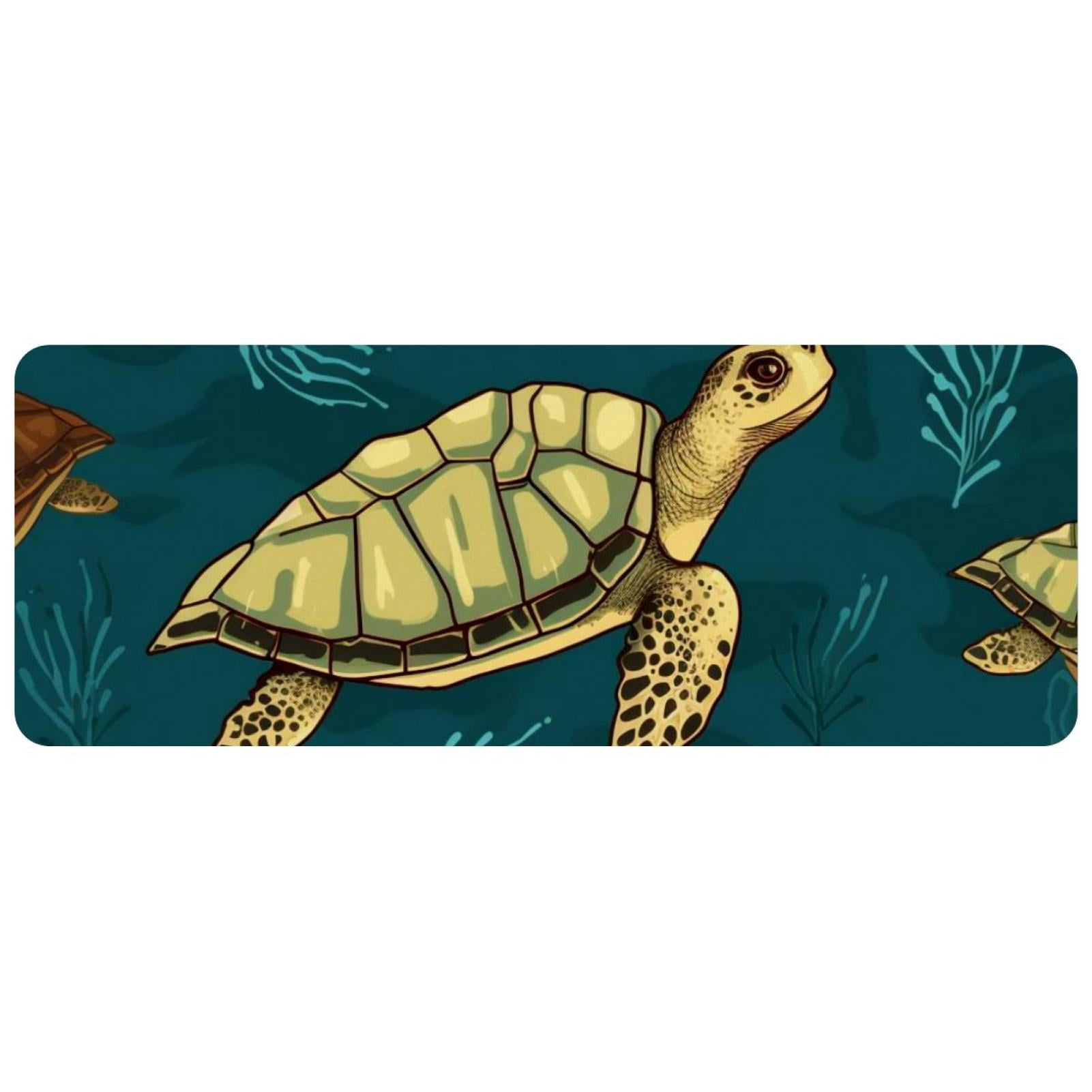 Sea Turtle Mouse Pad for Wireless Mouse Home Office Desk Laptop with ...