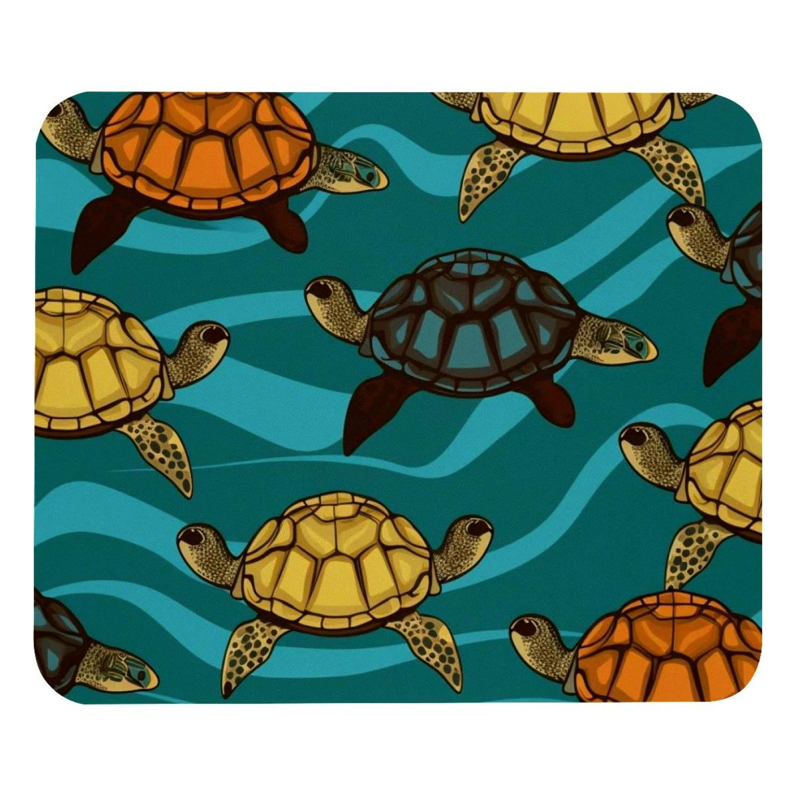 Sea Turtle Mouse Pad for Wireless Mouse Home Office Desk Laptop with ...