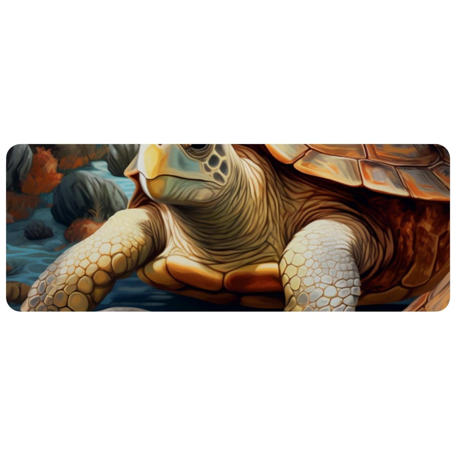 Sea Turtle Mouse Pad for Wireless Mouse Home Office Desk Laptop with ...