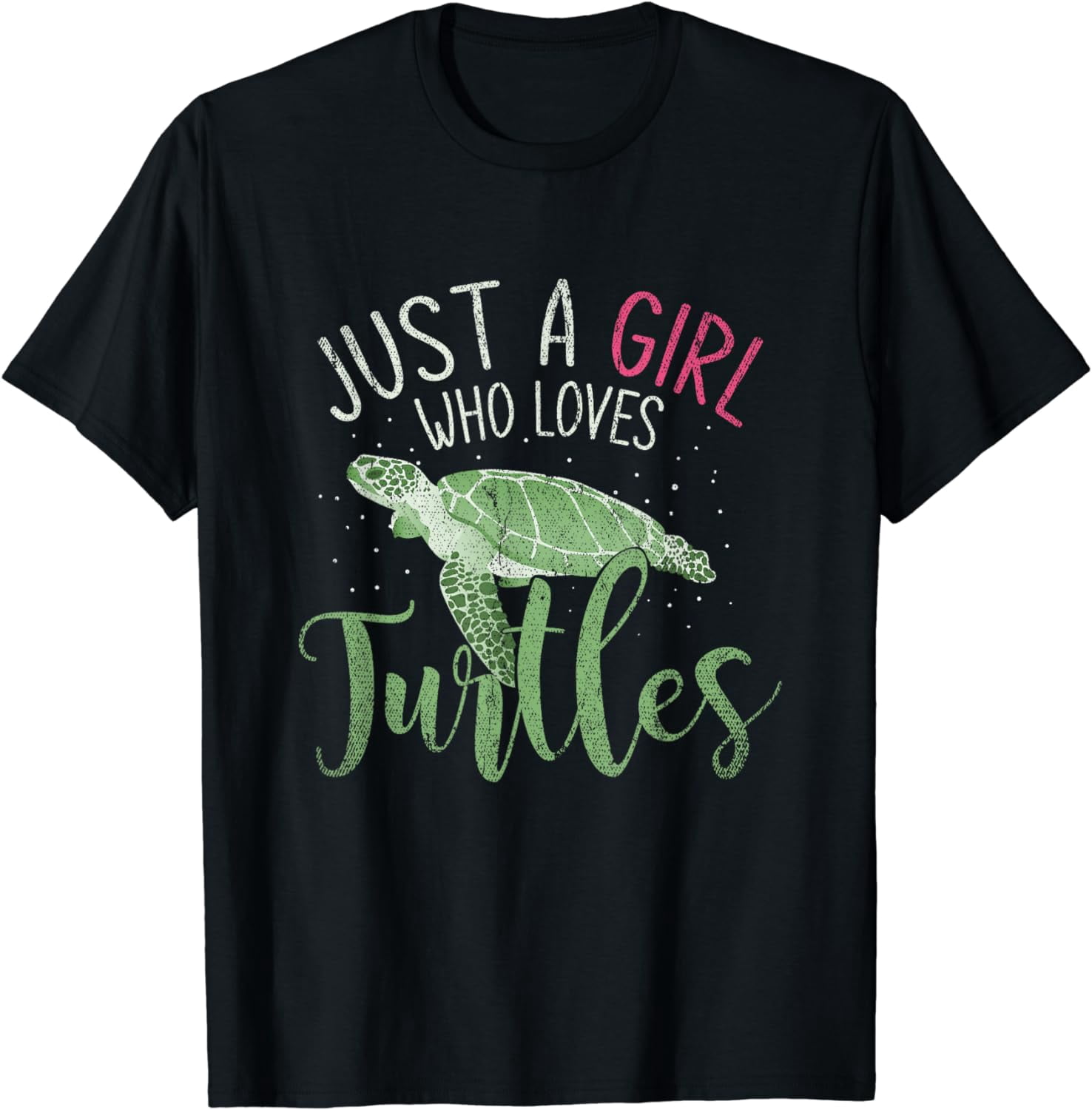 Sea Turtle Ocean Animal Women Girls Kids Gift Turtle T-Shirt - Walmart.com