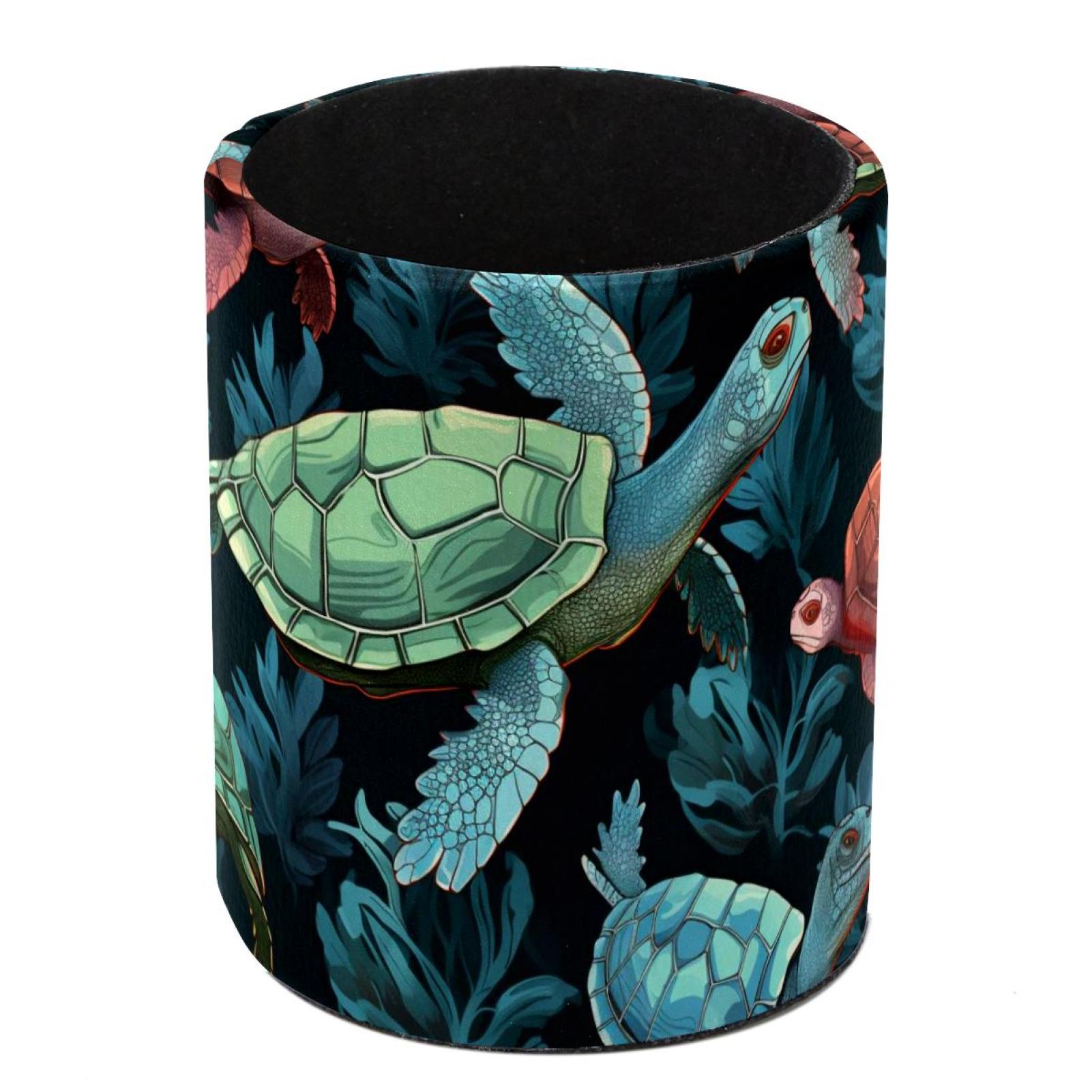 Sea Turtle Pen Pencil Holder for Desk,Desk Pen Holder, Makeup Brush ...