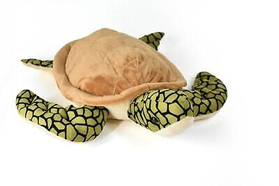 Sea Turtle, Plush Animal, Soft, Stuffed, Toy, Educational, Realistic ...