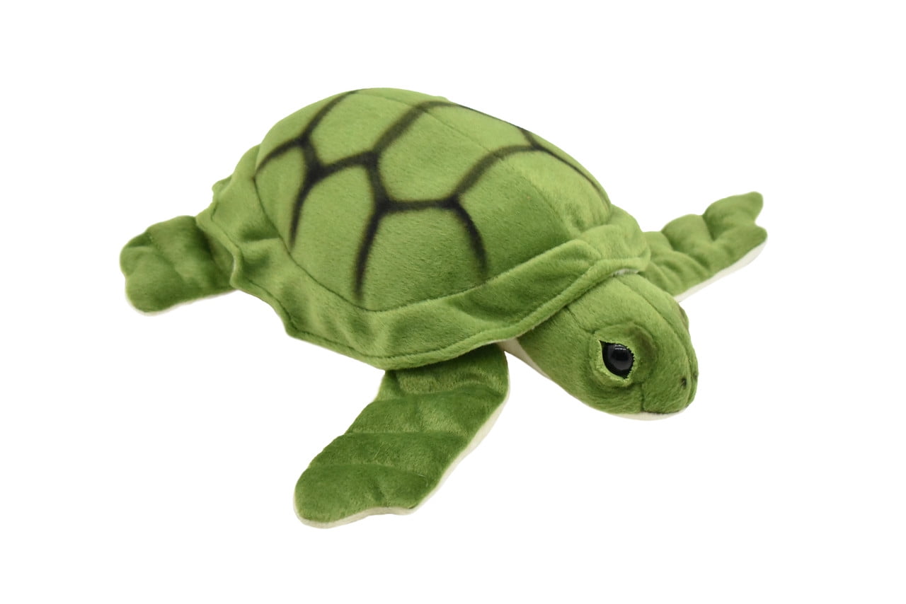 Sea Turtle Plush Toy, Realistic Stuffed Animal, Stuffed Turtle ...