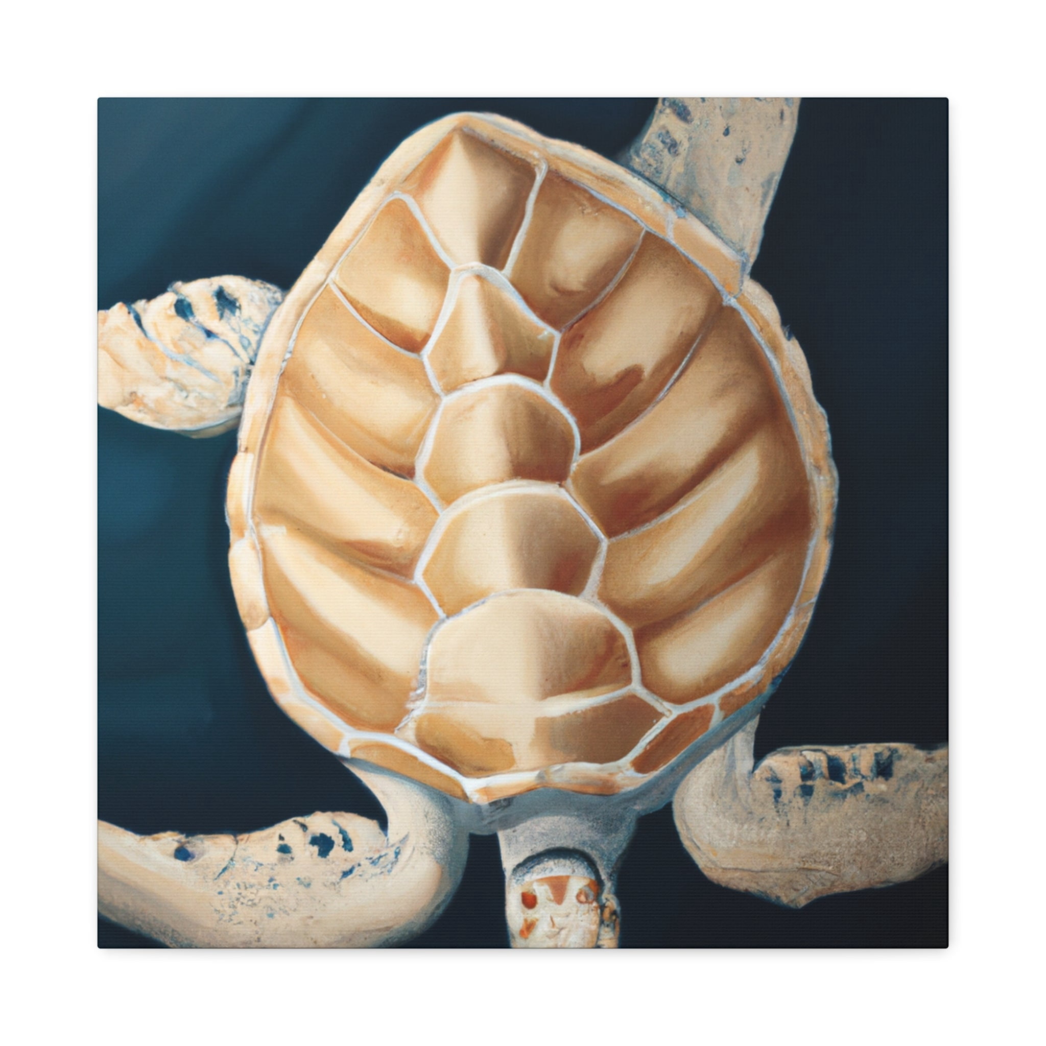 "Sea Turtle Reflection" - Canvas - Walmart.com