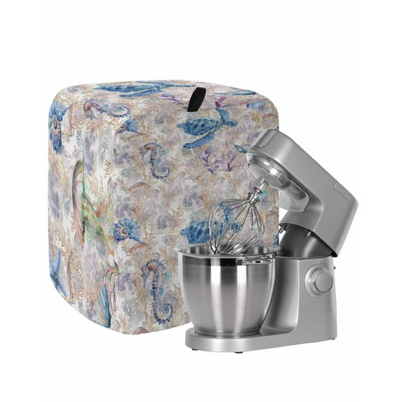 Sea Turtle Stand Mixer Dust Cover with Storage Pocket & Handles, Summer ...