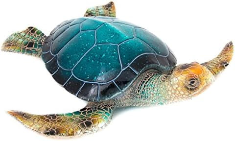 Sea Turtle Statue Garden Decor, Tabletop Wall Hanging Sea Turtle ...