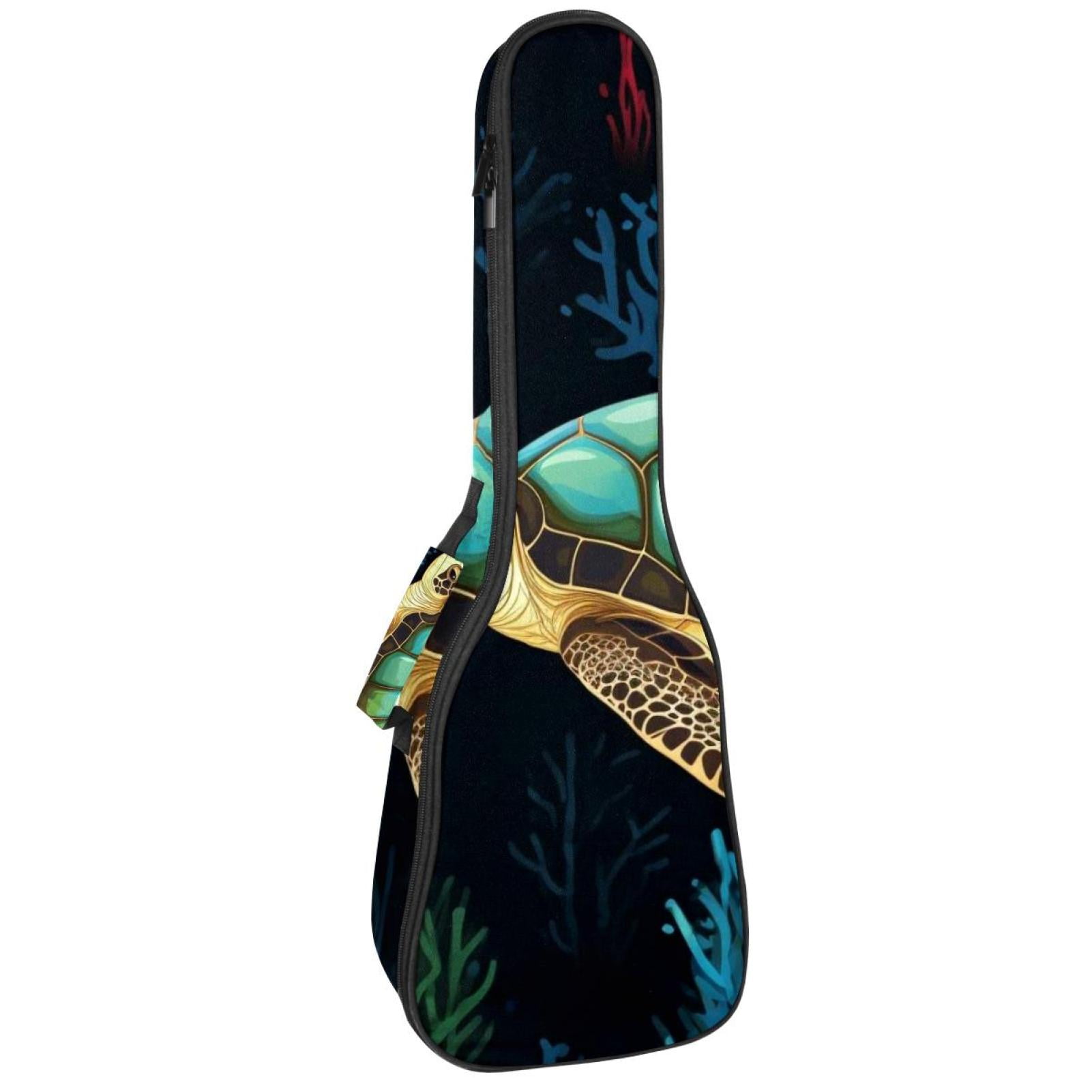 Sea Turtle Ukulele case Handles Ukulele Case 25 Inch Concert Ukulele ...