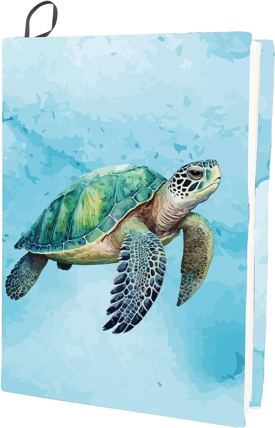 Sea Turtles Stretchable Book Cover Tortoise Animal Washable Reusable ...