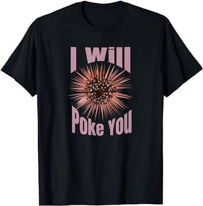 Sea Urchin Sharp Spiny I Will Poke You Echinoidea Seabed T-Shirt ...