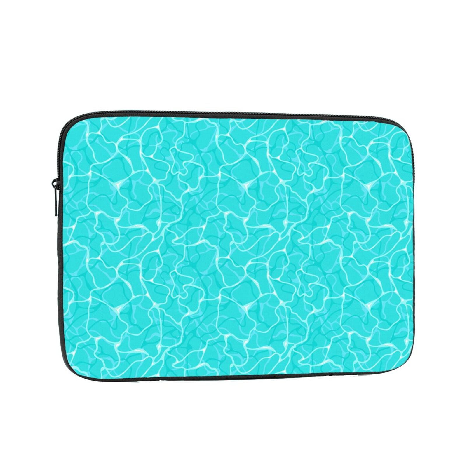 Sea Water Ripple Top View Textured 17 inch Portable Laptop Sleeve ...