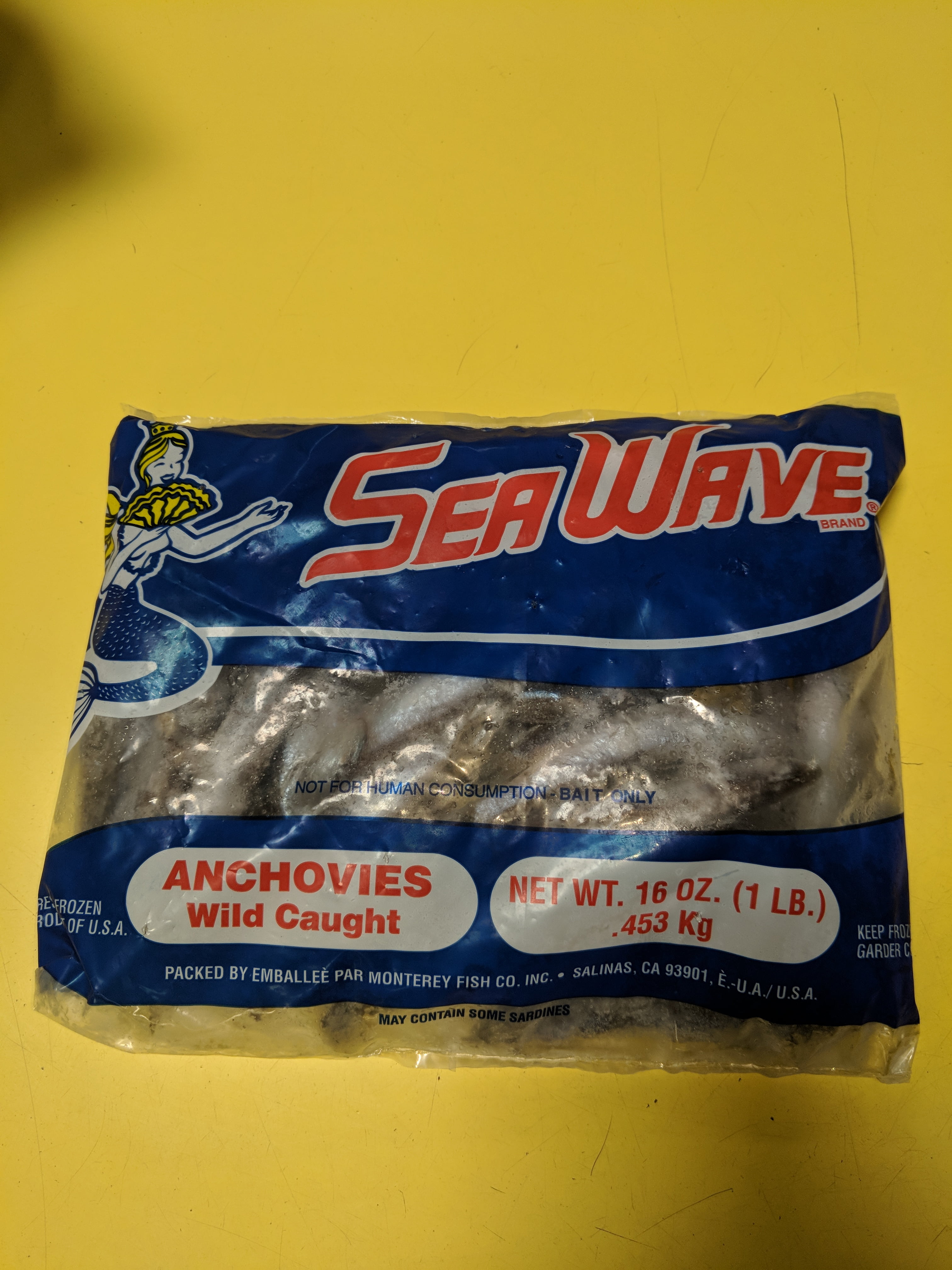 Customer reviews for Sea Wave Frozen Anchovies Fishing Bait, 1 Lb ...