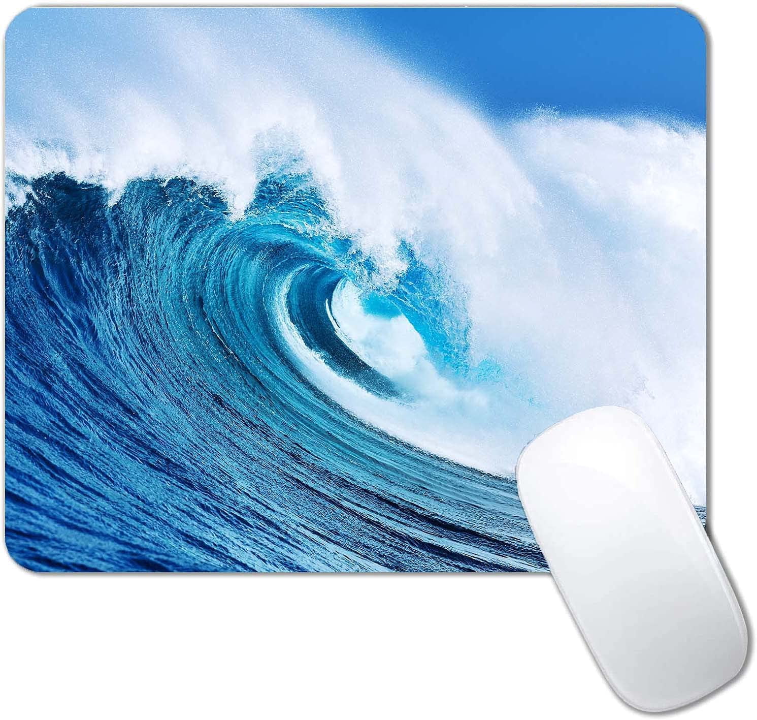 Sea Wave Mouse Pad,Cute Mouse pad,Custom Small Mouse Pads with Designs ...