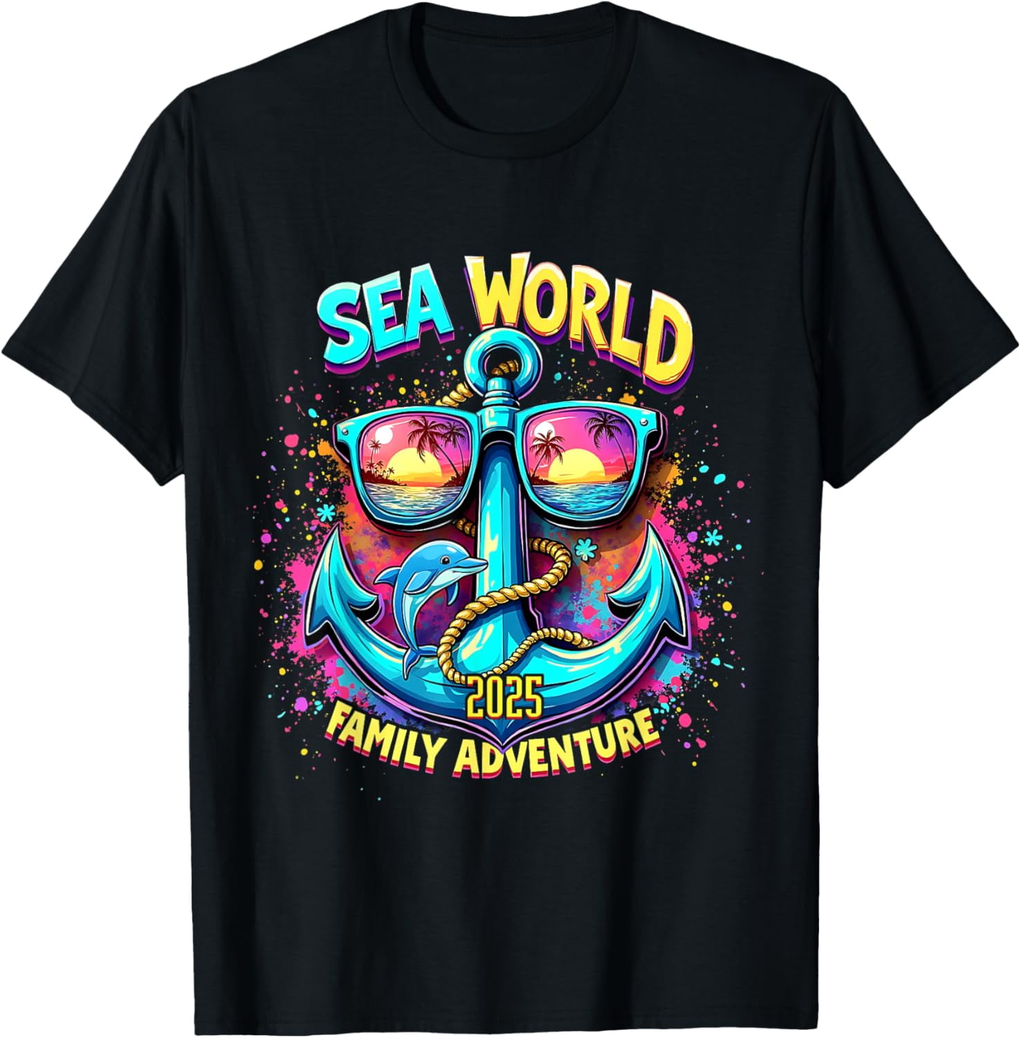 Sea World 2025 Ocean Explorer Memories Family Vacation T-Shirt ...
