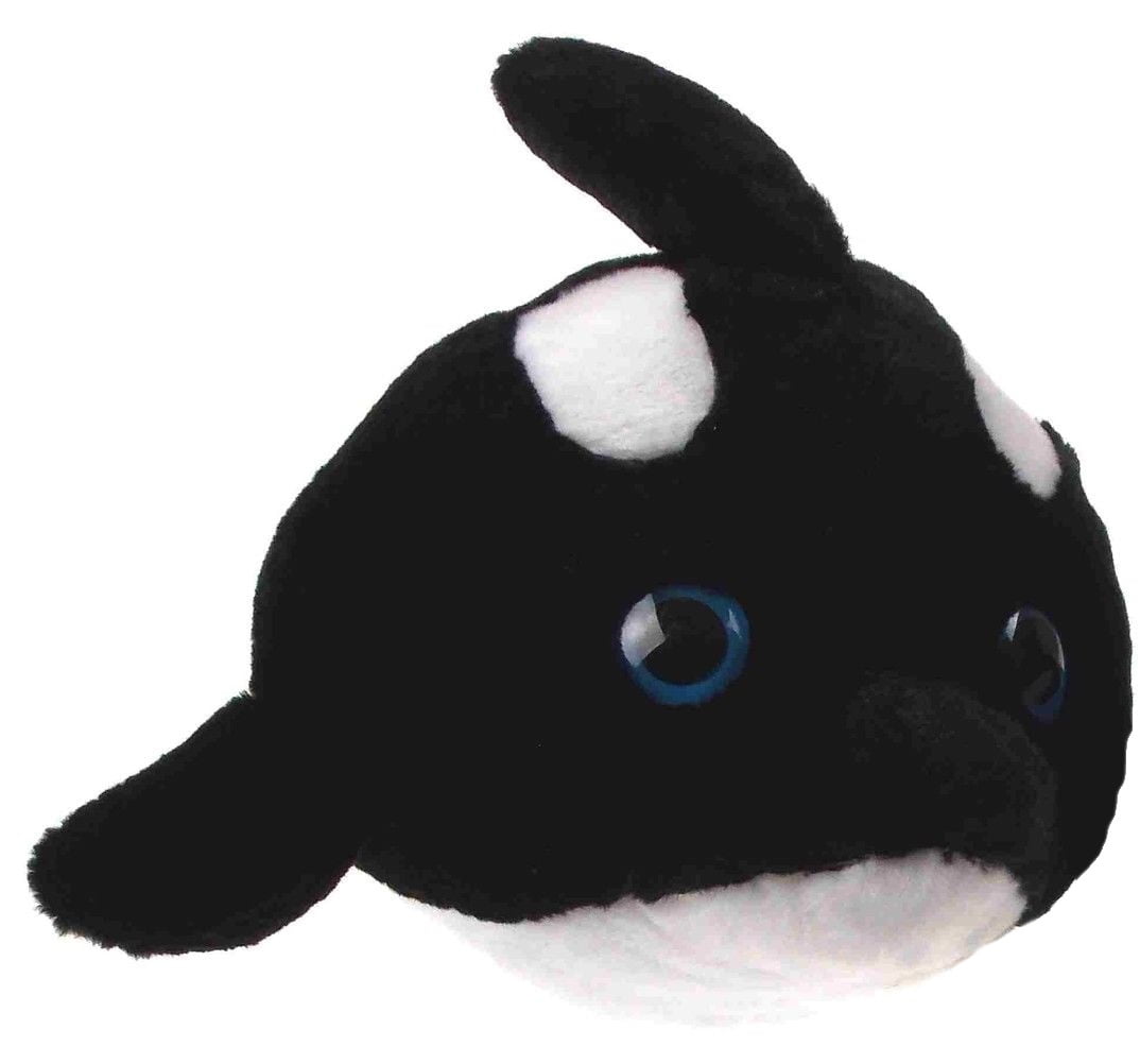 Sea World Bubble Zoo Plush Killer Whale Orca Toy Shamu Soft Stuffed ...