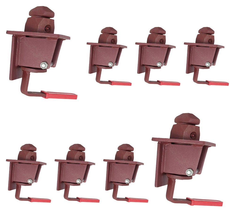 Sea and Rail Shipping Container Manual Twist Lock Weld Type For Chassis ...