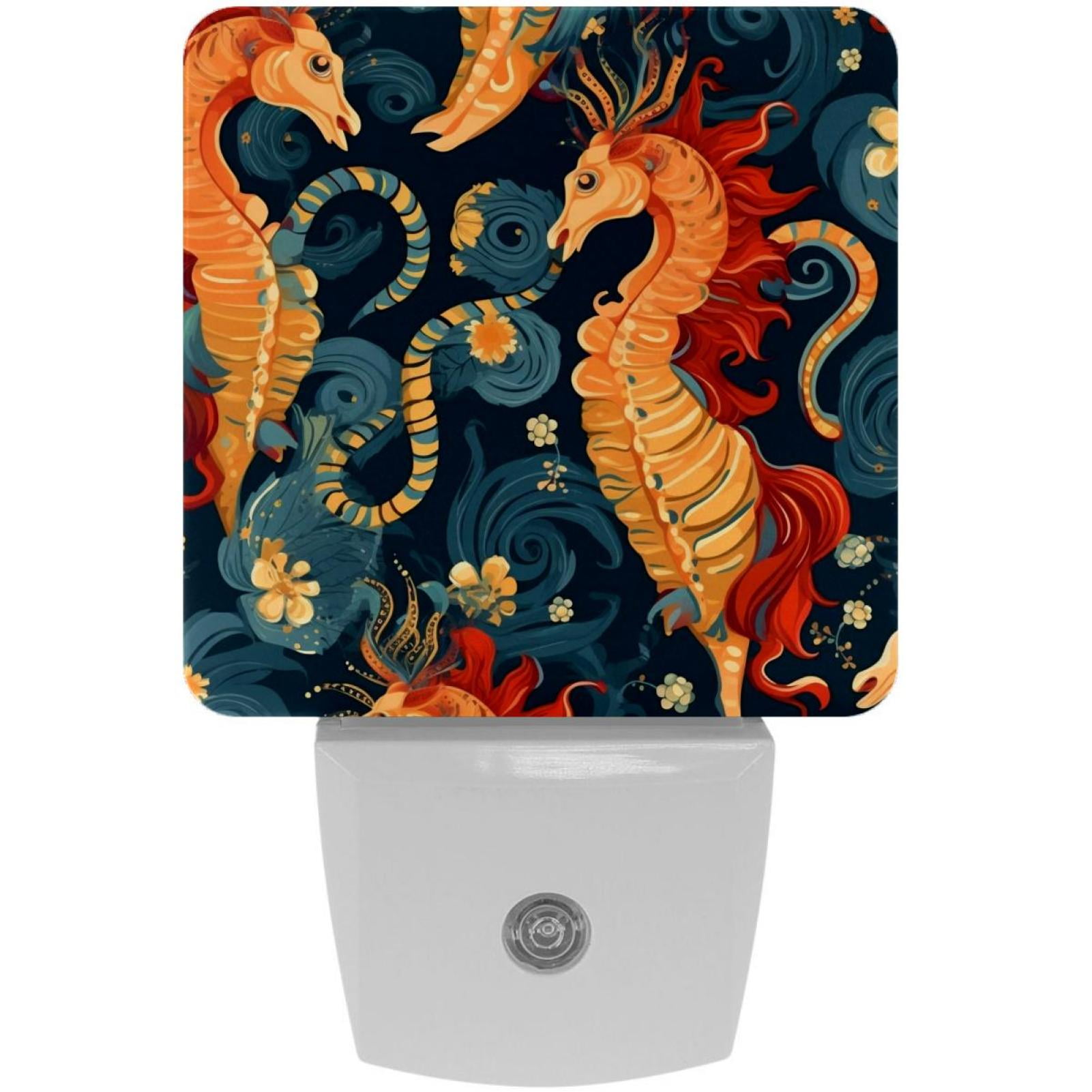 Sea horse LED Square Night Lights - Compact and Multifunctional ...