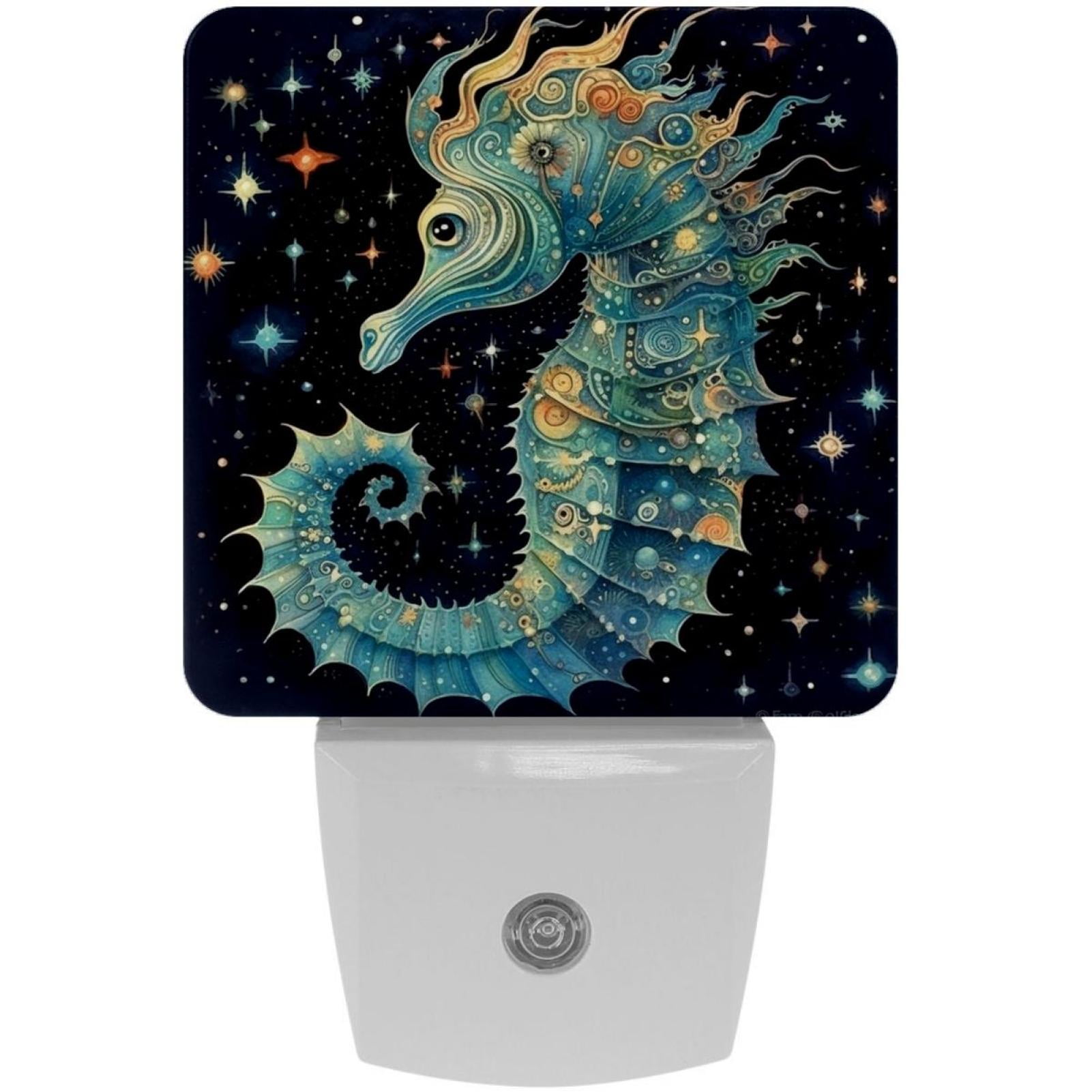 Sea horse Square LED Night Lights - Small, Portable, and Energy ...
