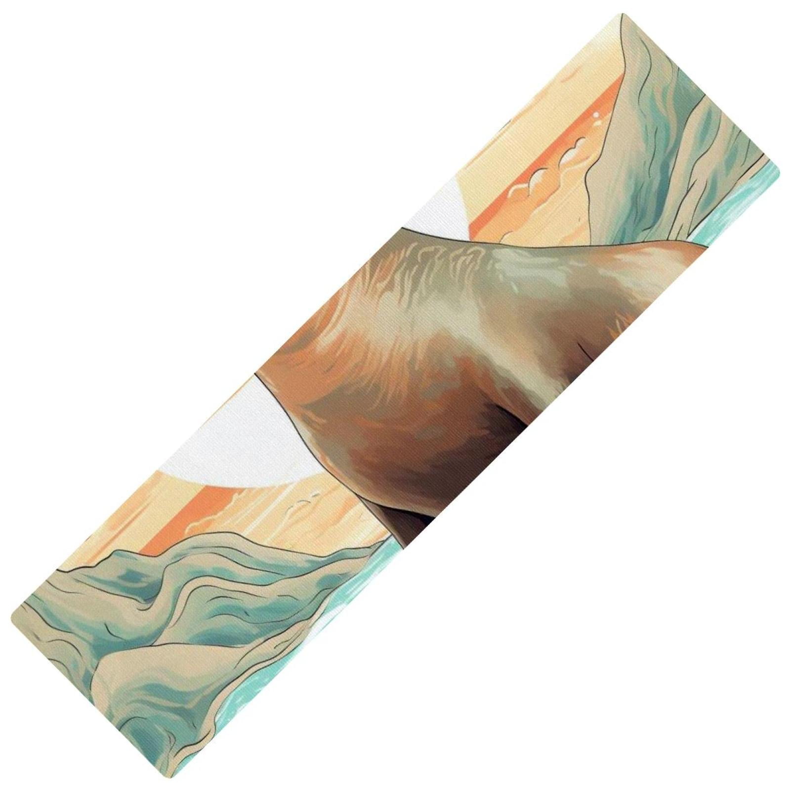 Sea lion Washable Absorbent Rectangular Kitchen Mat Runner Rugs Rubber ...