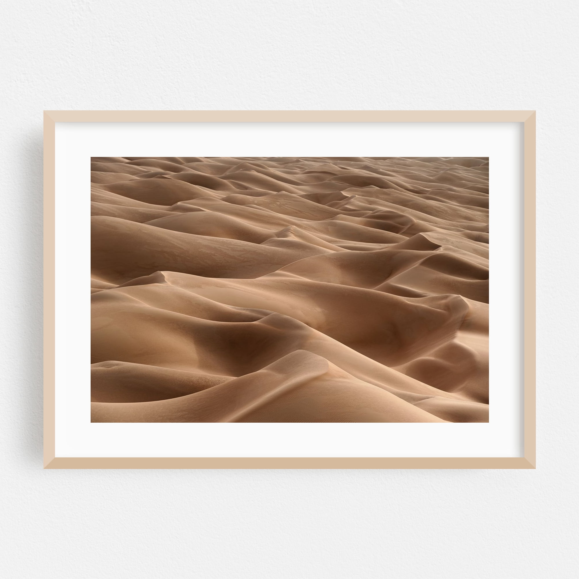 Sea of sand in the Sahara desert - Mauritania Photography Desert ...