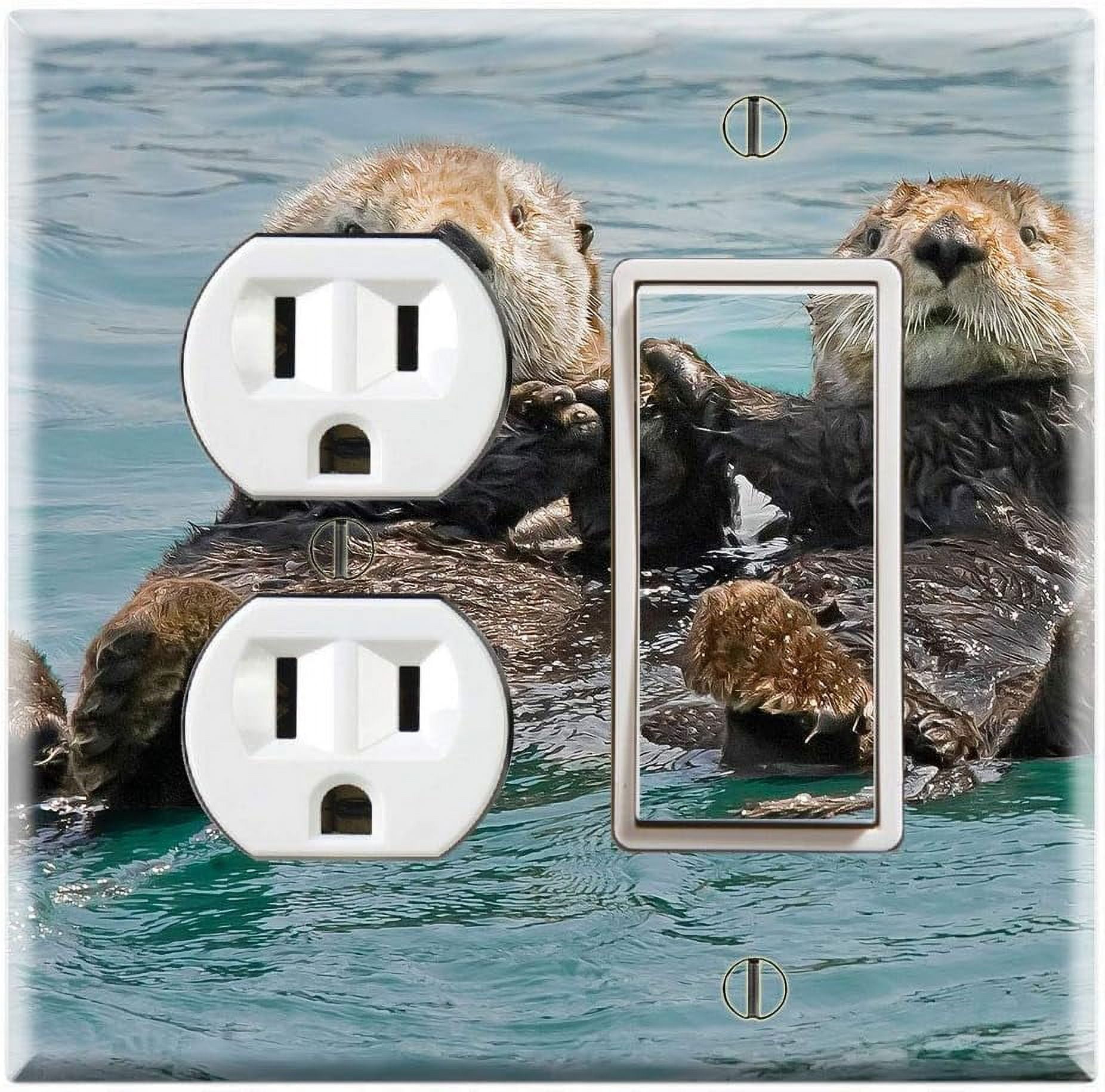 Sea s Holding Hands Outlet Rocker/GFCI Combo Wall Plate Cover - Walmart.com