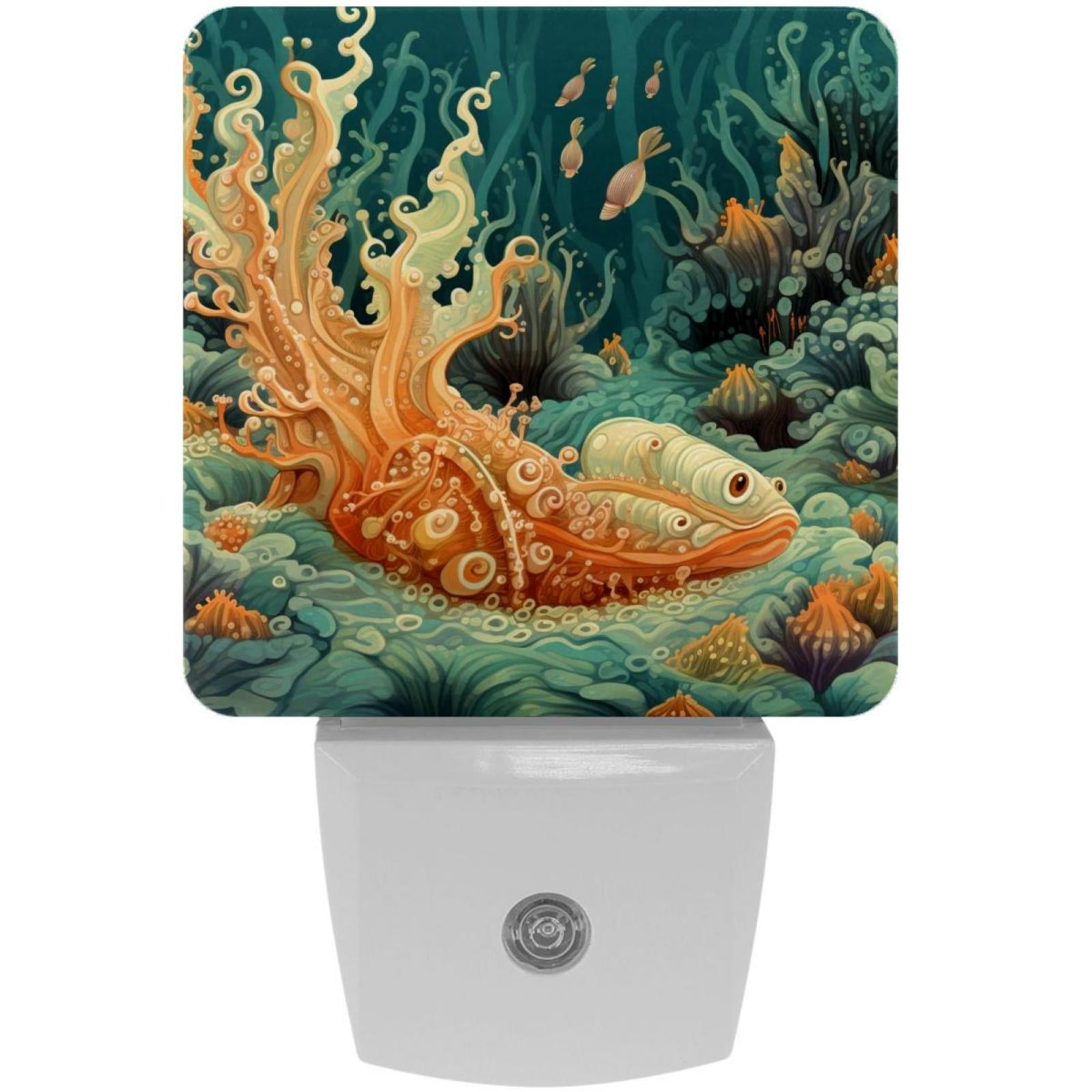 Sea slugs Enhance Your Space with LED Square Night Lights - Versatile ...