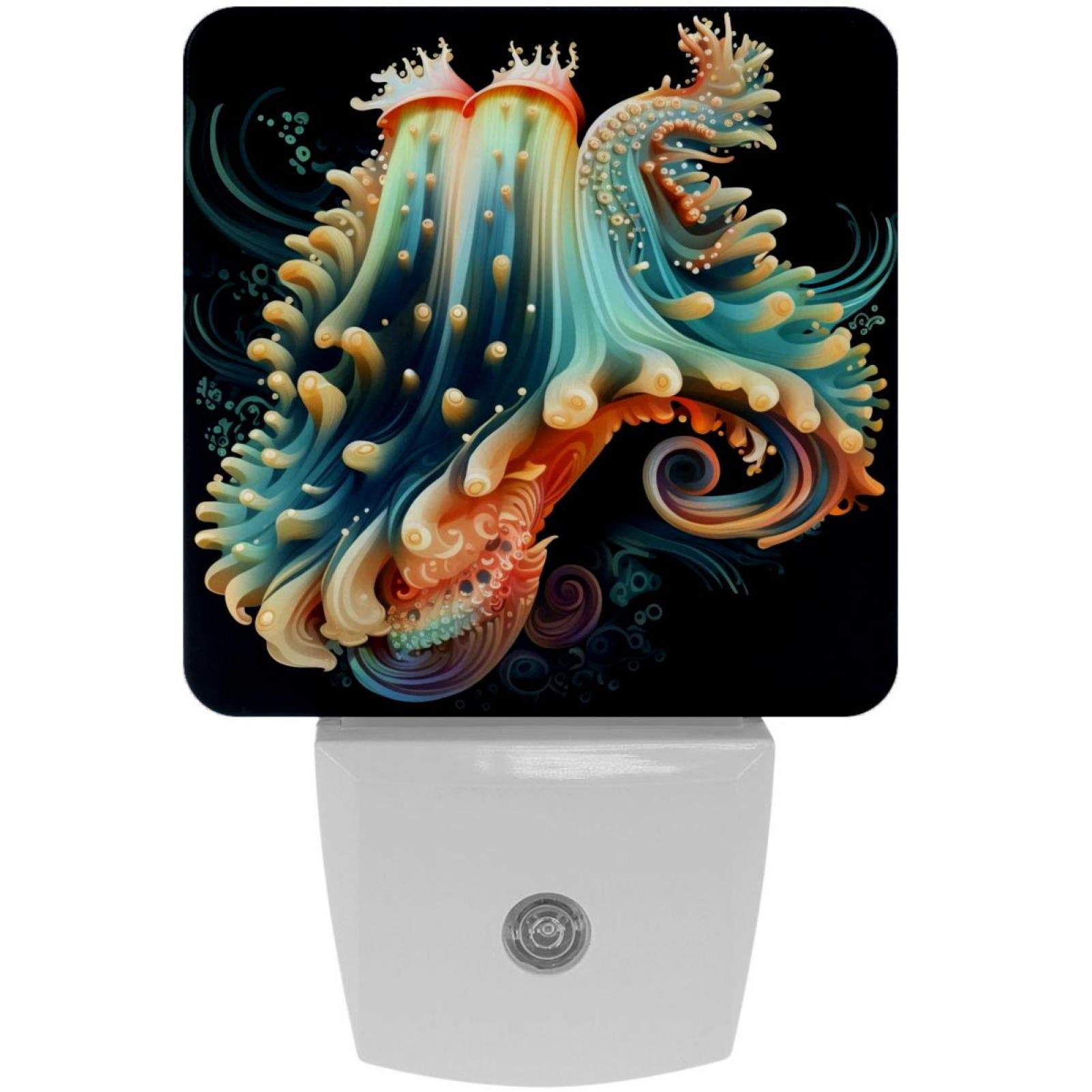 Sea slugs LED Square Night Lights for Bedroom and Living Room ...