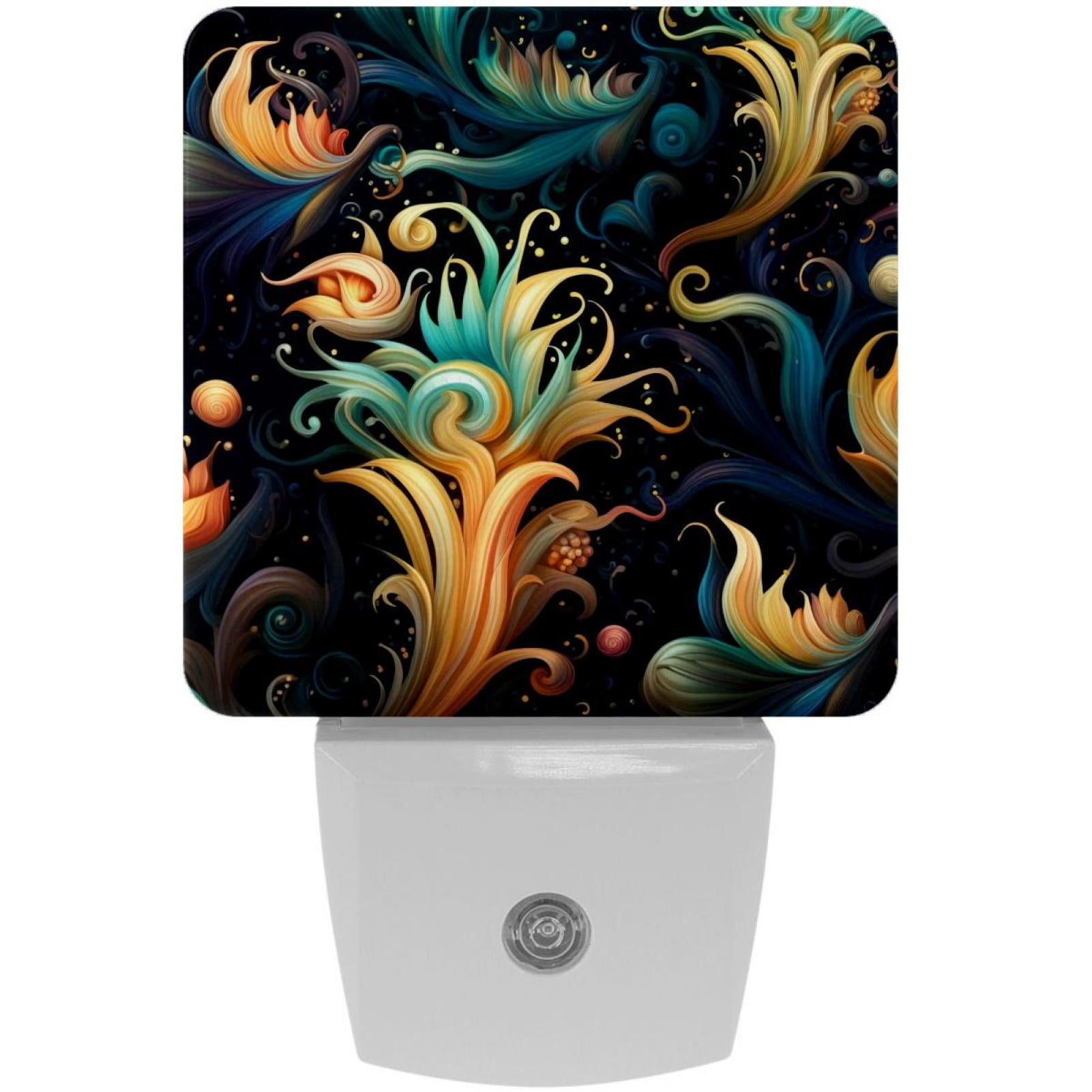 Sea slugs LED Square Night Lights - Modern Design, Soft Glow, Energy ...