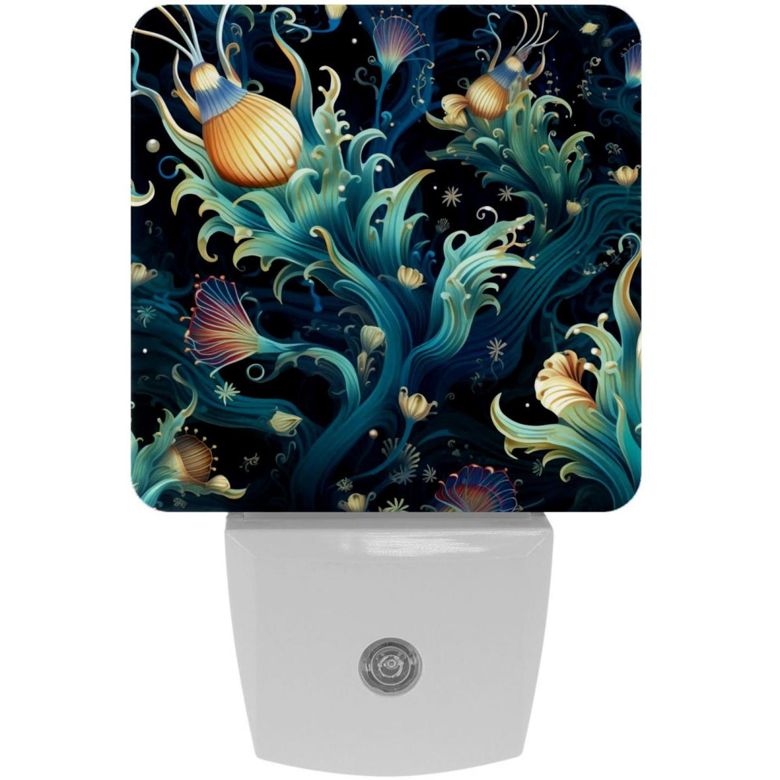 Sea slugs LED Square Night Lights- Modern and Energy Efficient Bedside ...