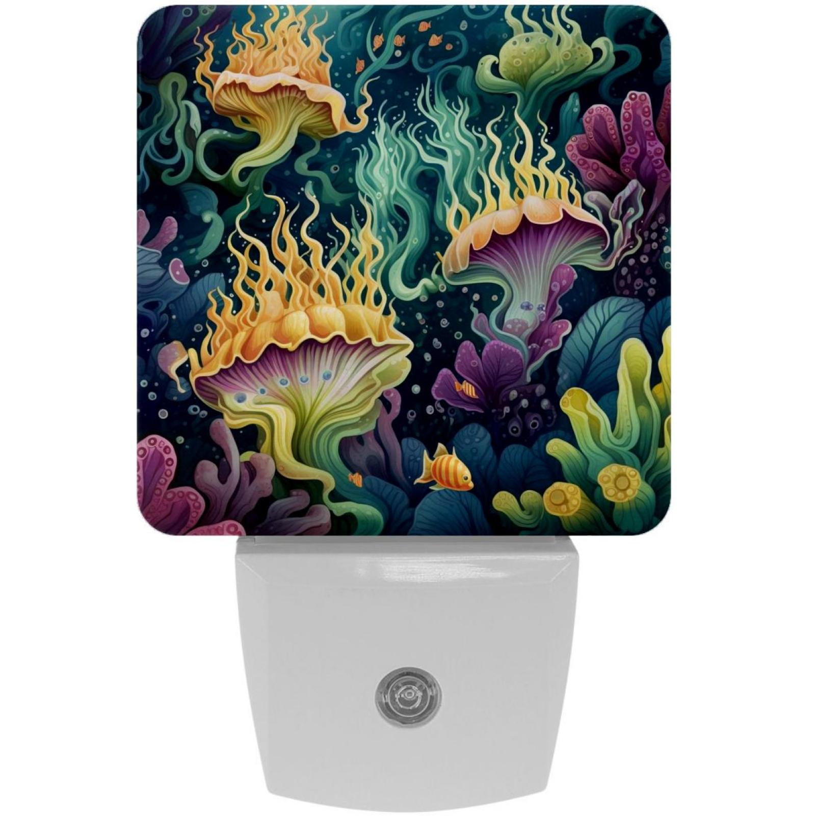 Sea slugs LED Square Night Lights with Motion Sensor - Modern and ...