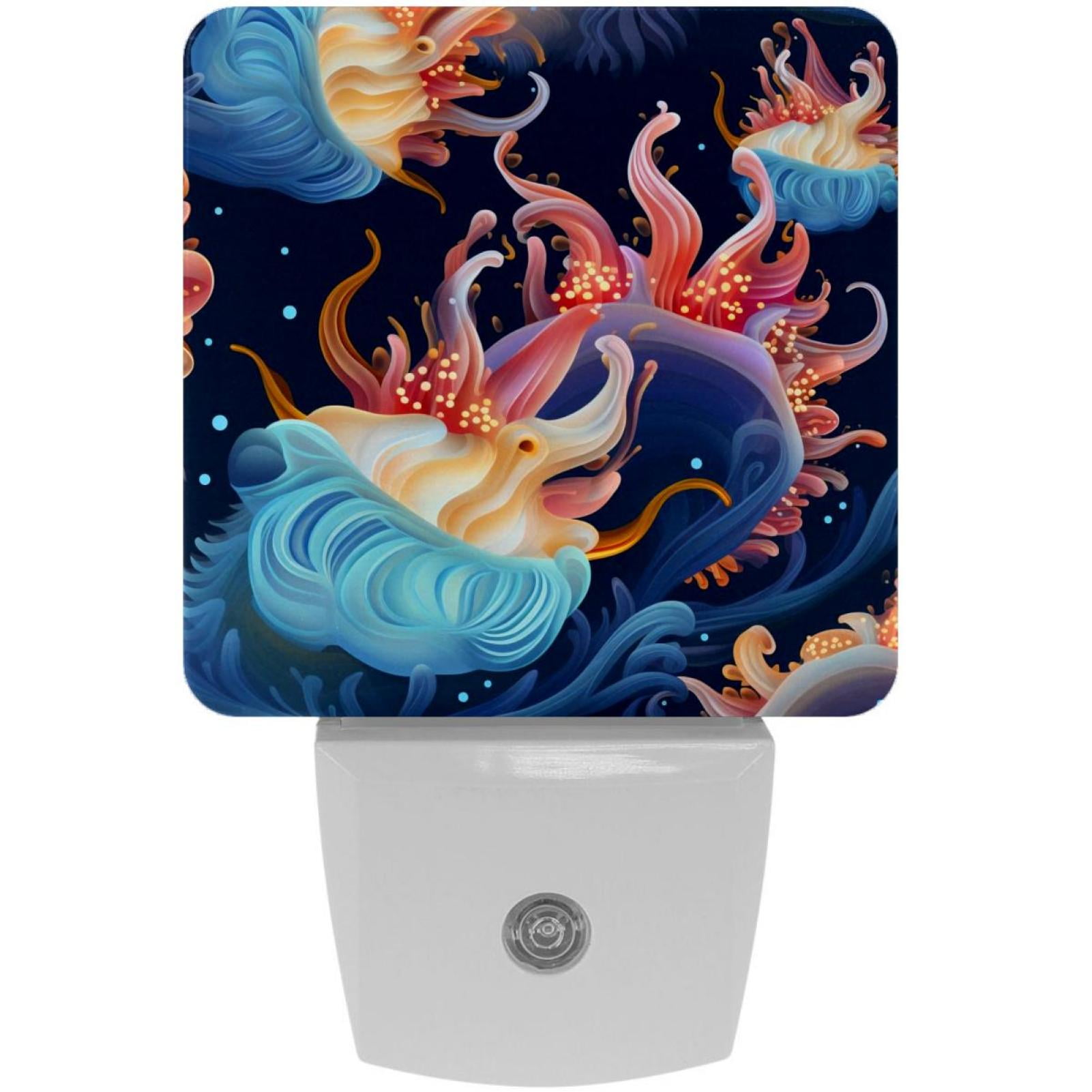 Sea slugs Square LED Night Lights - Small, Portable Lighting for Any ...