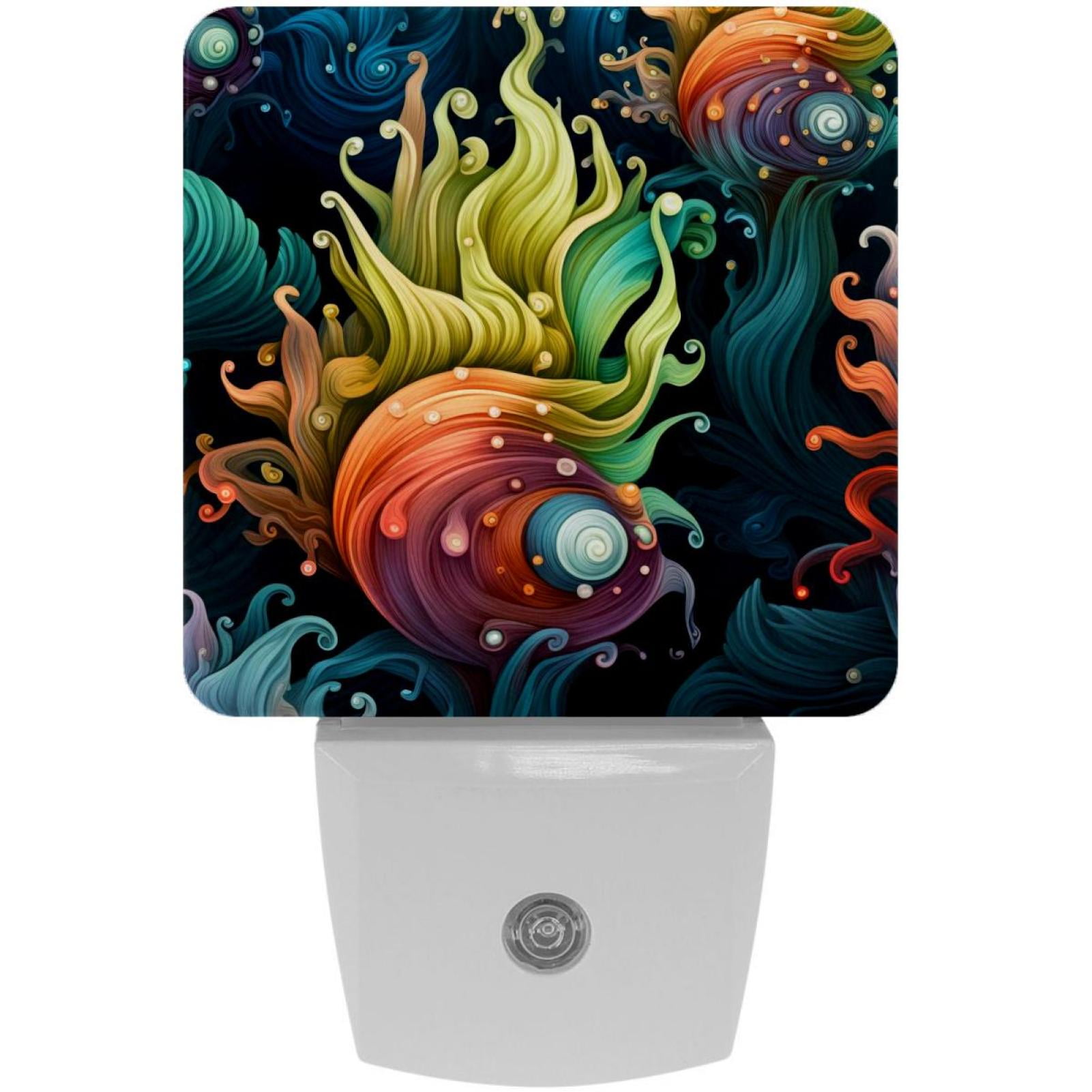 Sea slugs Square LED Night Lights - Small, Portable Lighting for Any ...